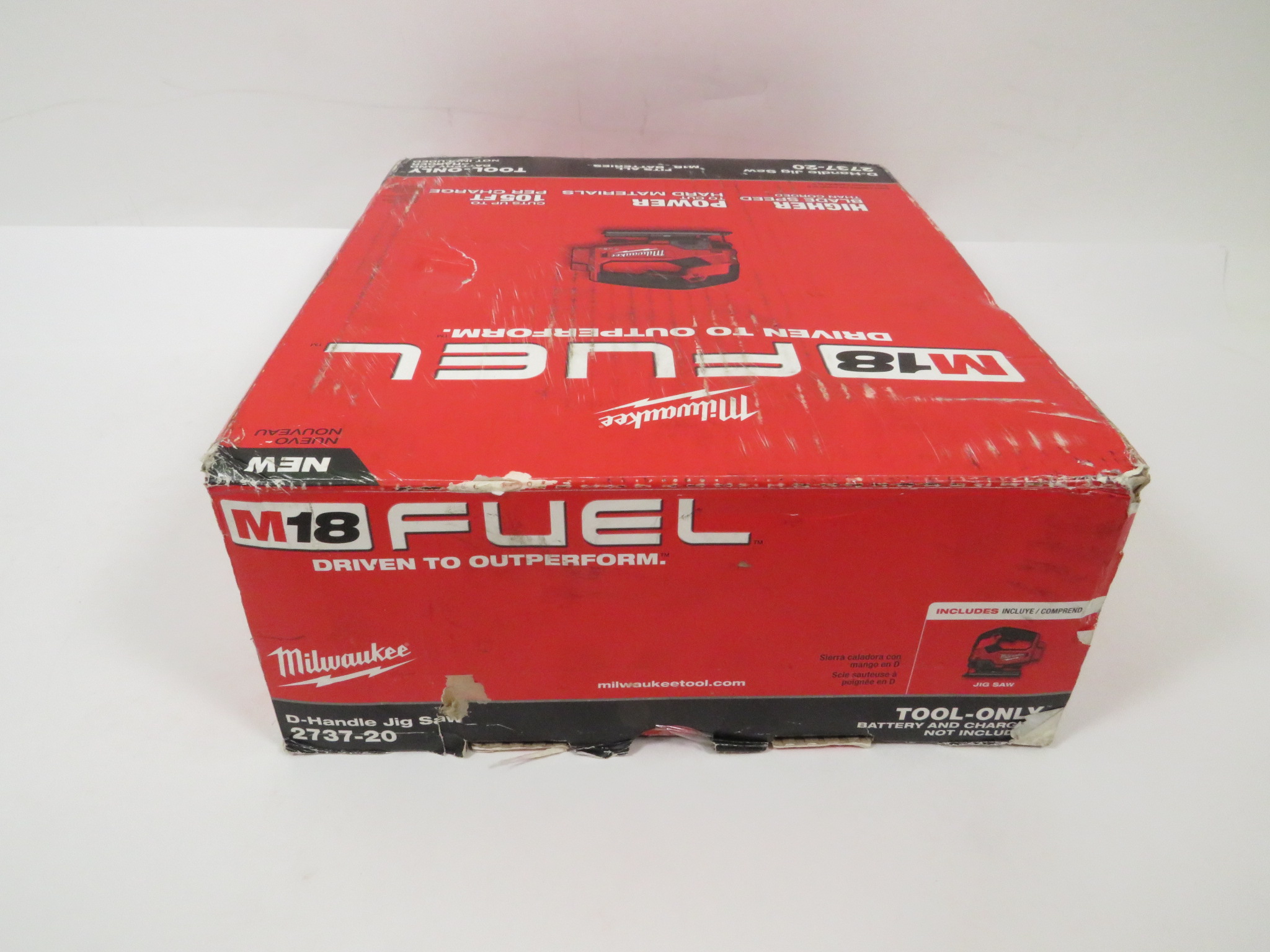 Milwaukee 2737-20 M18 FUEL 18V Lithium-Ion Brushless Cordless Jig Saw