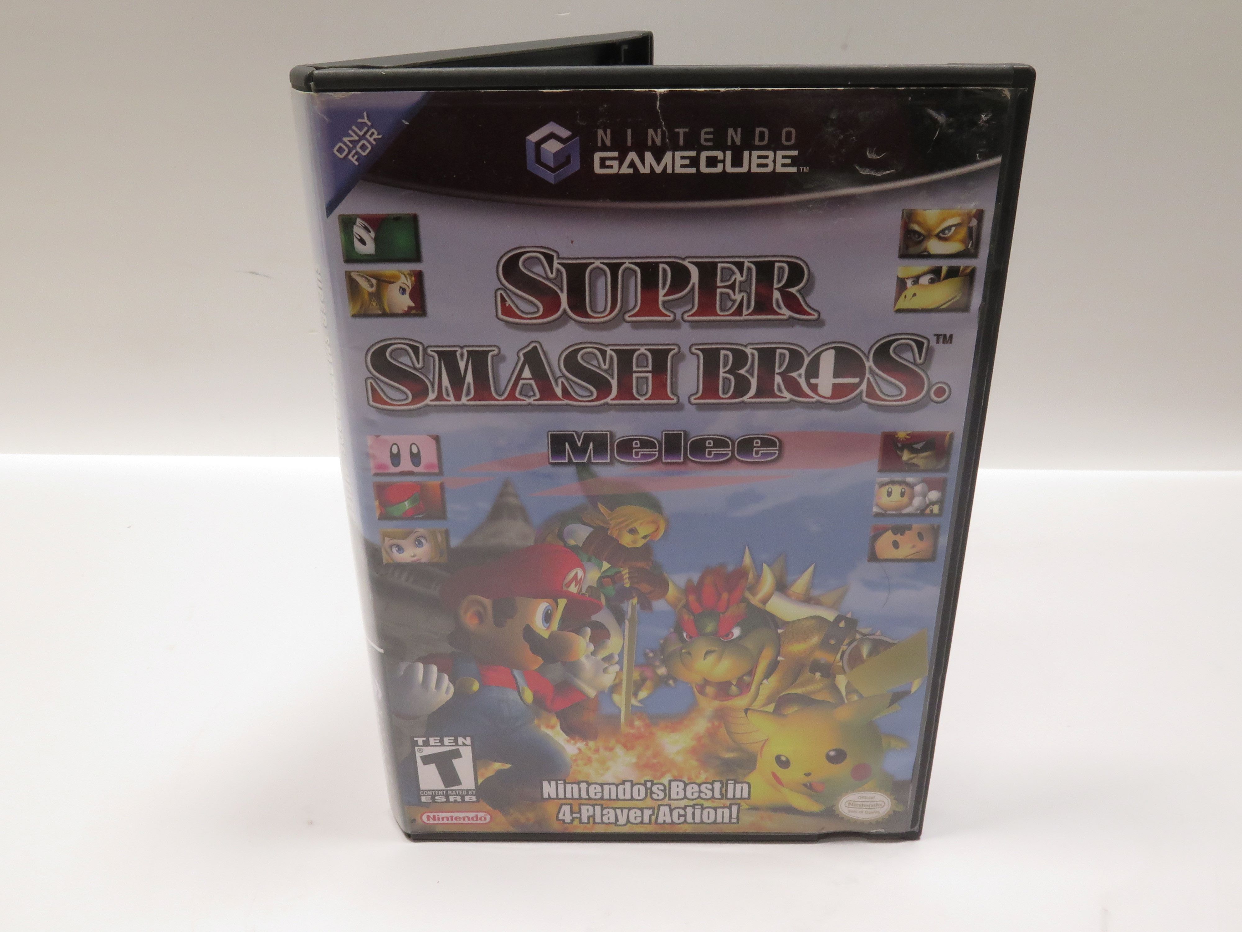 Nintendo GameCube Super Smash Bros. Melee Video Game Disc 0558