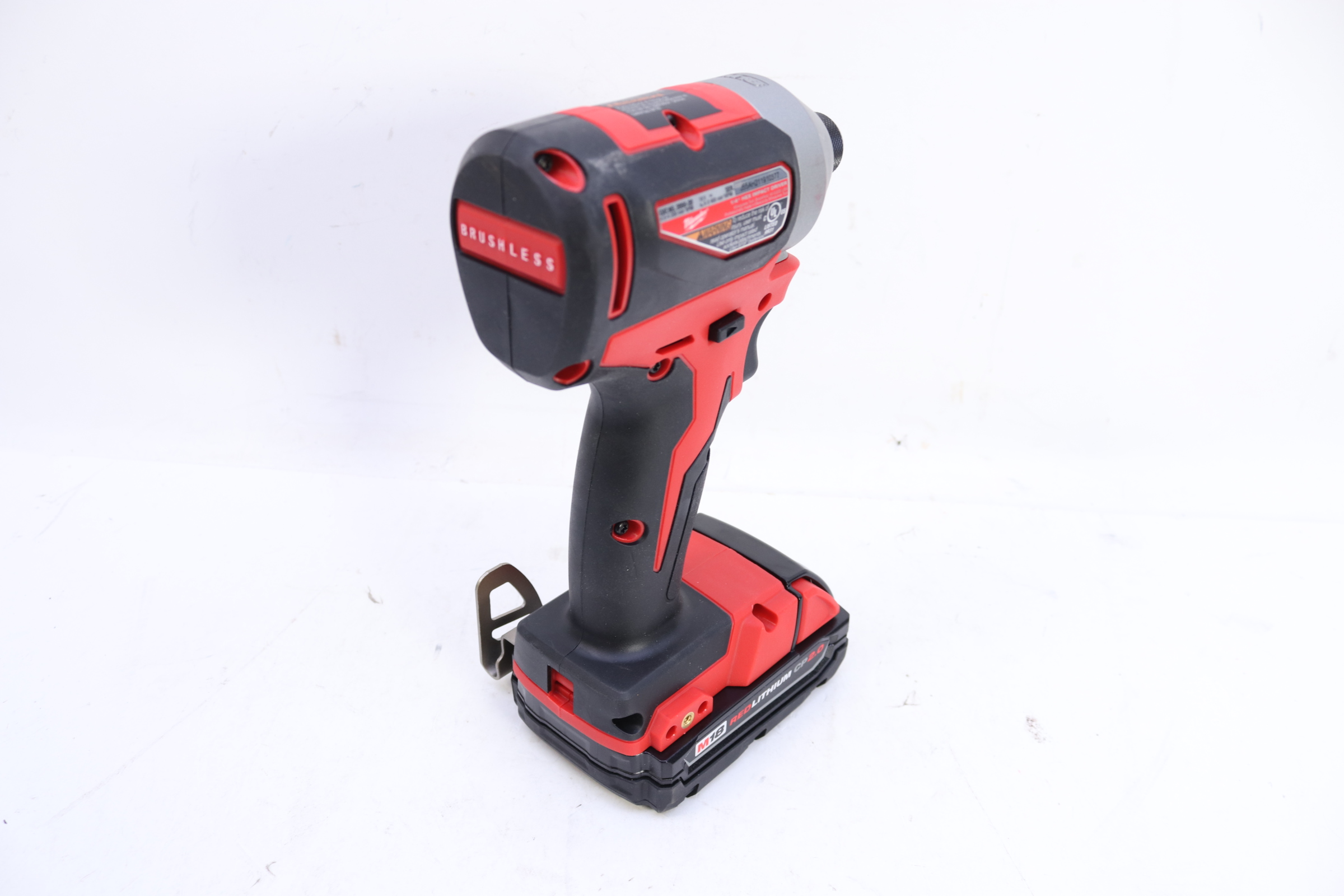 Milwaukee 2850-20 M18 18V Brushless Cordless 1/4" Impact Driver ...