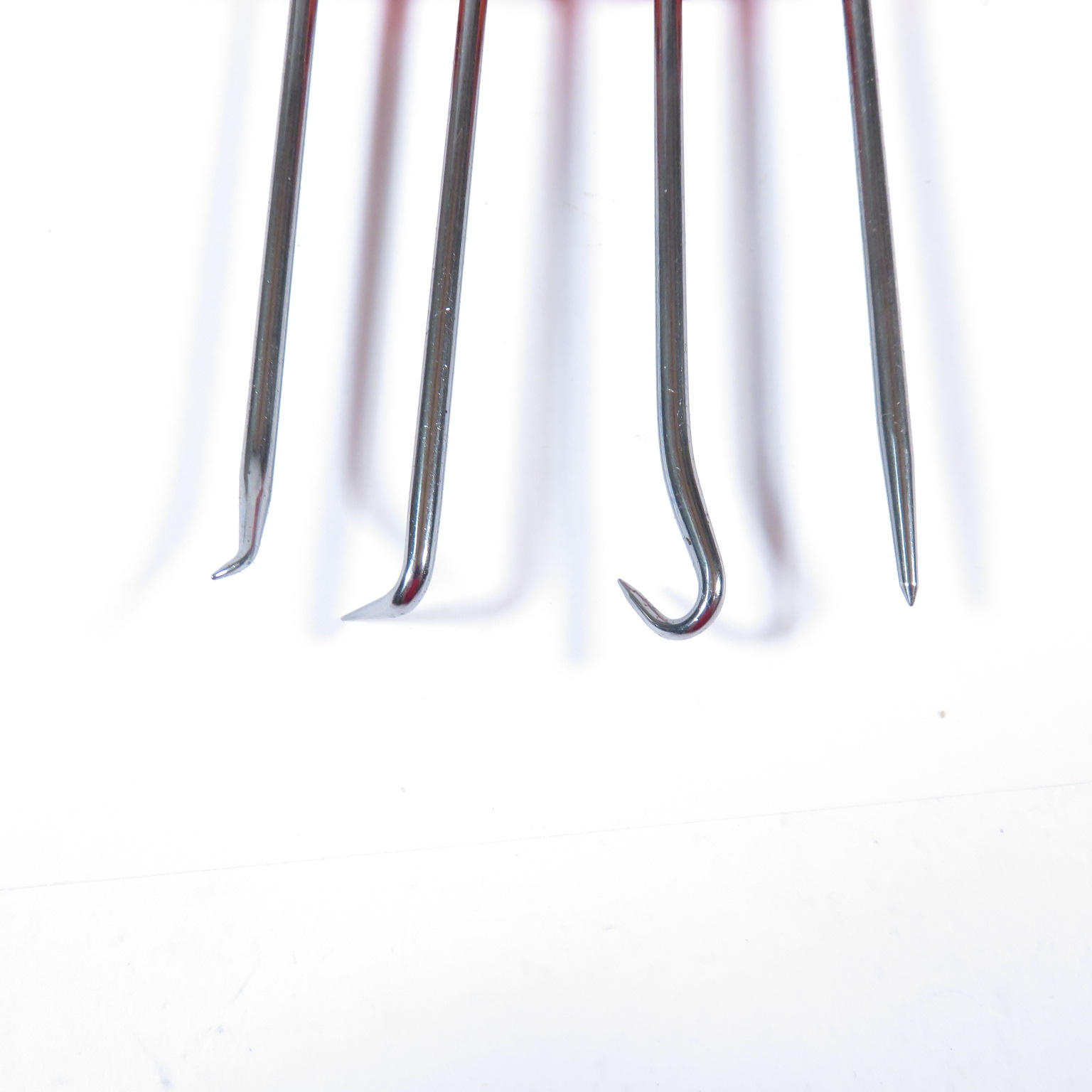 Snap-on Tools SGASA204CO 4-Piece Instinct Soft Grip Miniature Pick Set