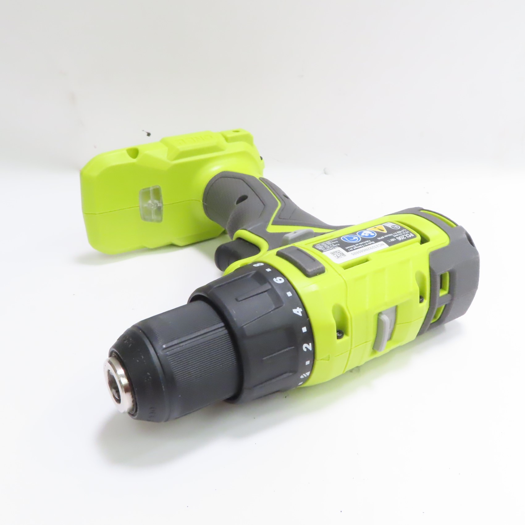 RYOBI PCL206 ONE+ 18V 1/2" Drive Cordless Electric Drill/Driver Kit