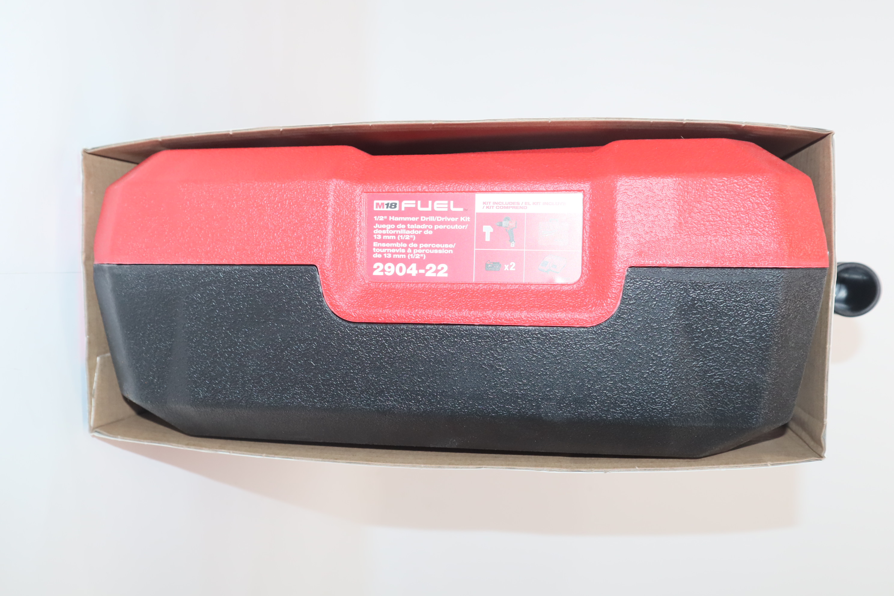 Milwaukee 2904-22 M18 FUEL 1/2" Hammer Drill/Driver Kit 1848