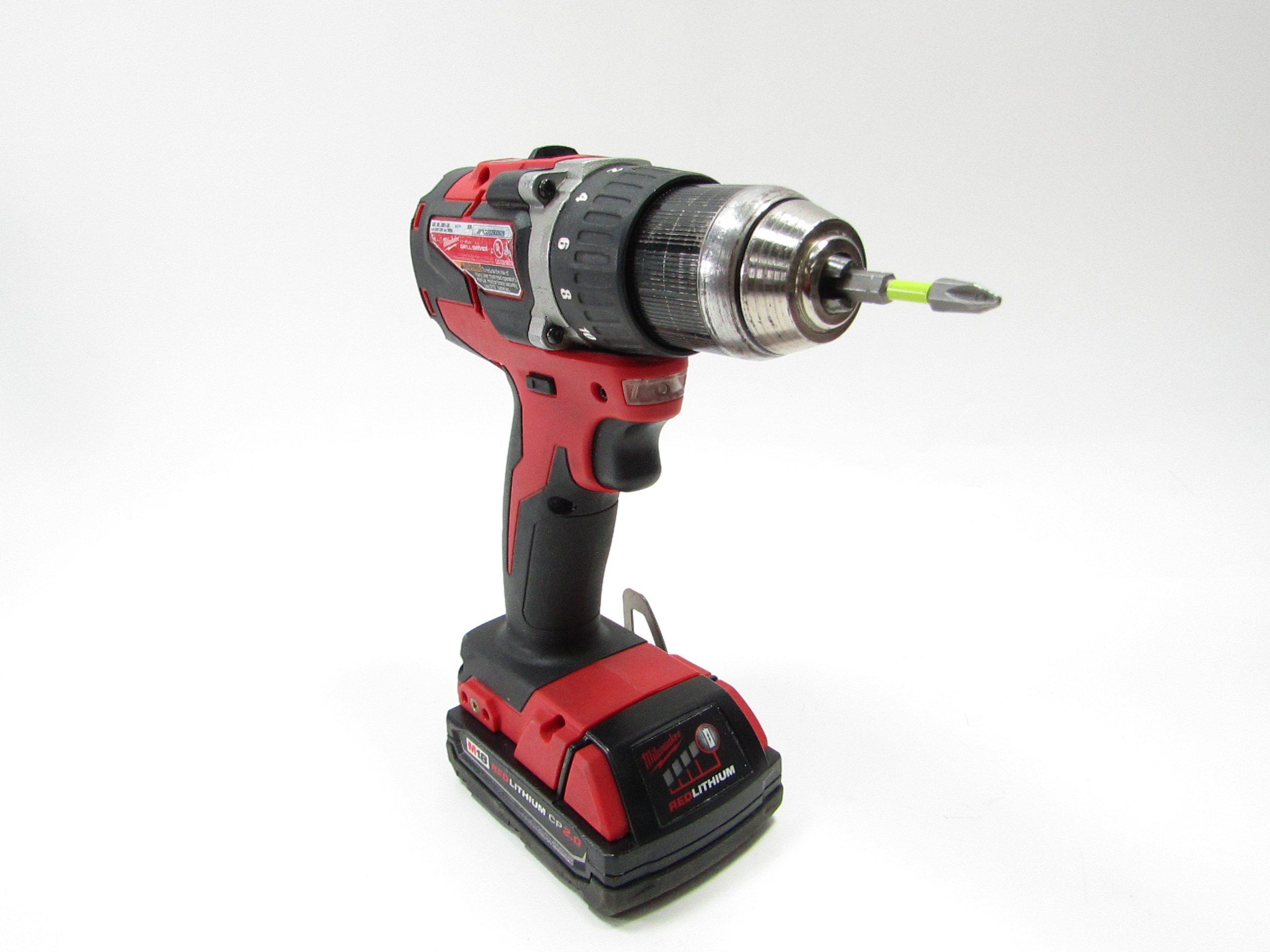 Milwaukee 2801-20 M18 Red Lithium Brushless Cordless 1/2" Drill/Driver 8657