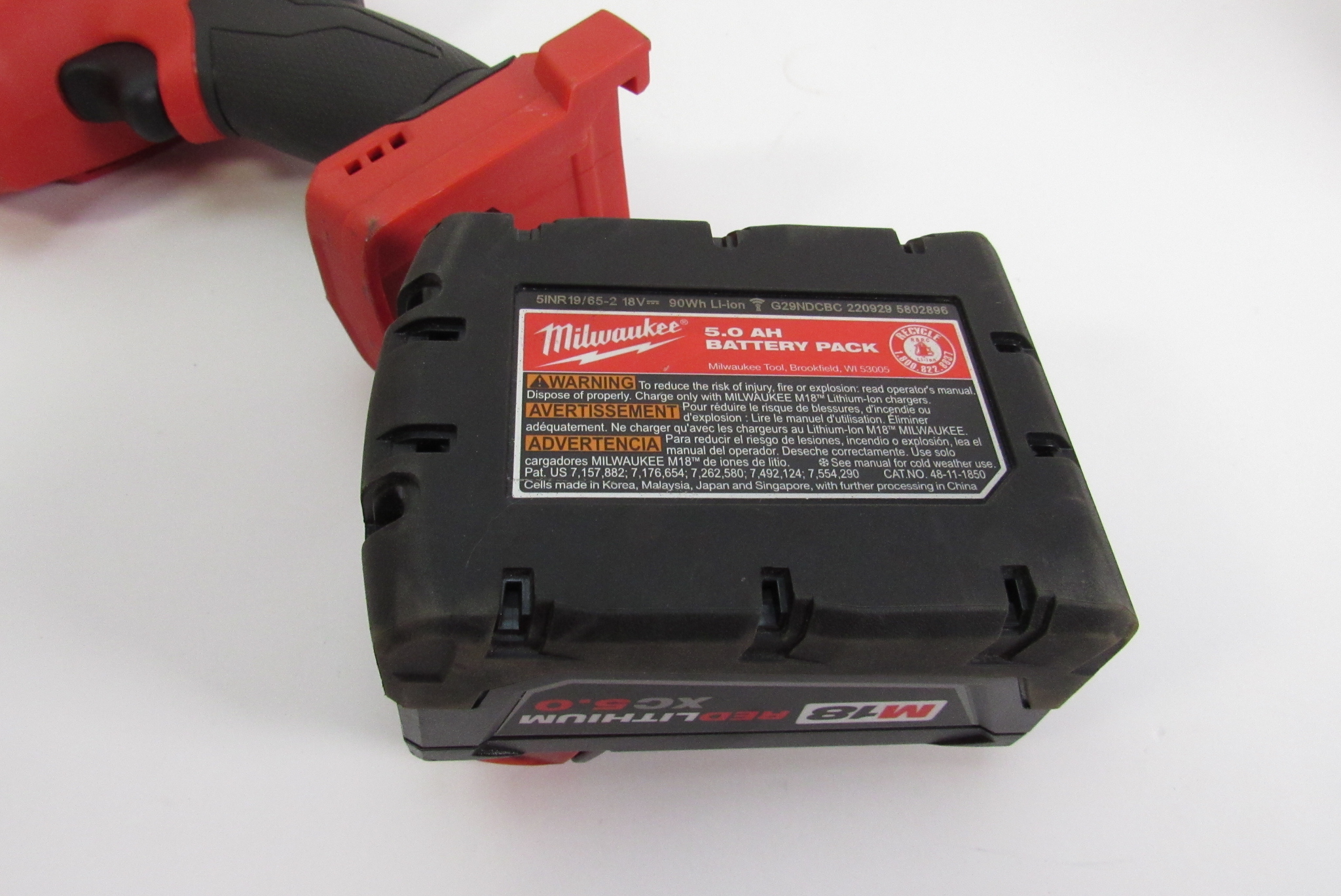 Milwaukee 2719-21 M18 FUEL 18V Lithium-ion Cordless Reciprocating Saw Kit