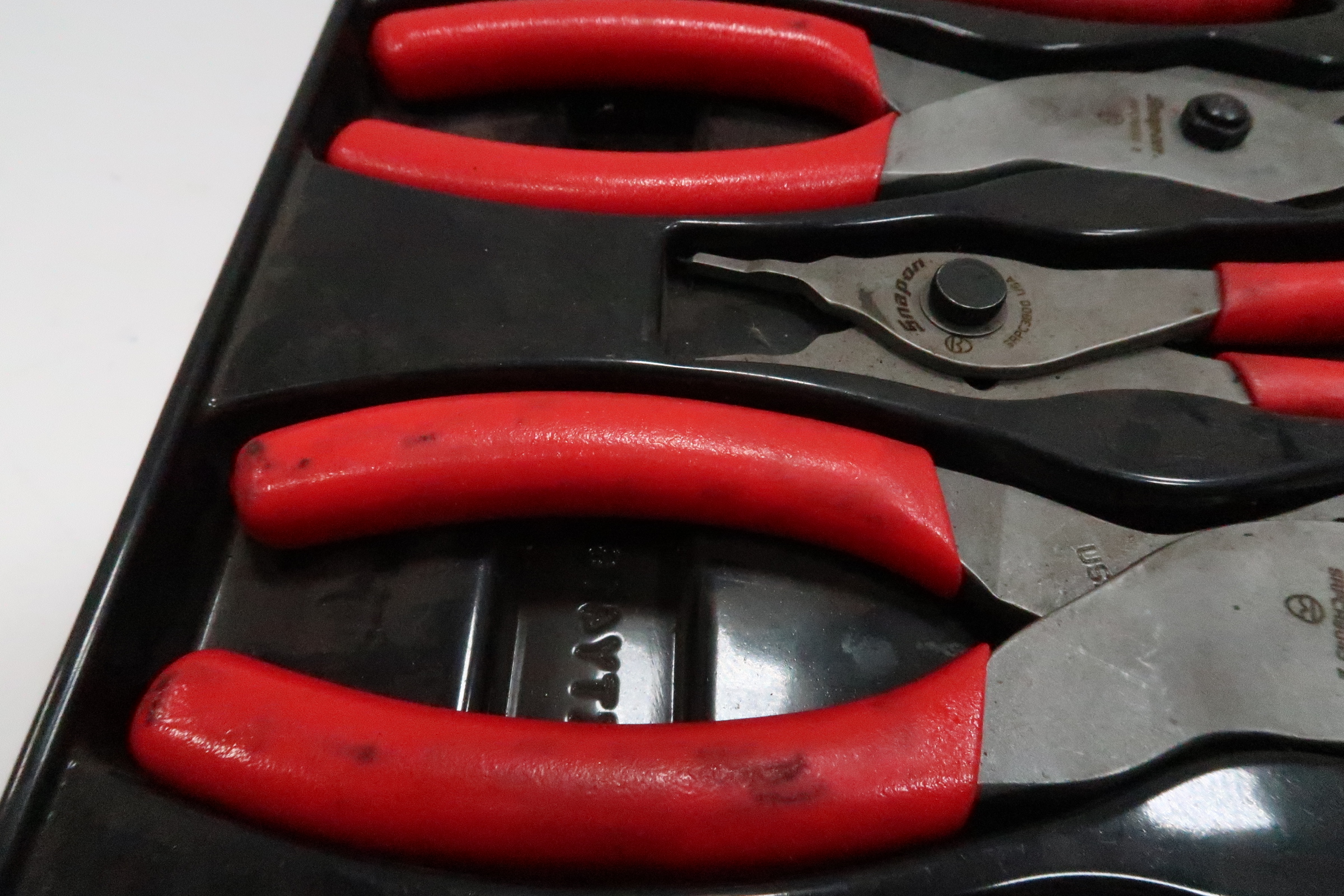 Snap-on Tools SRPCR107 7pc Snap Ring Pliers Set - Red 0758