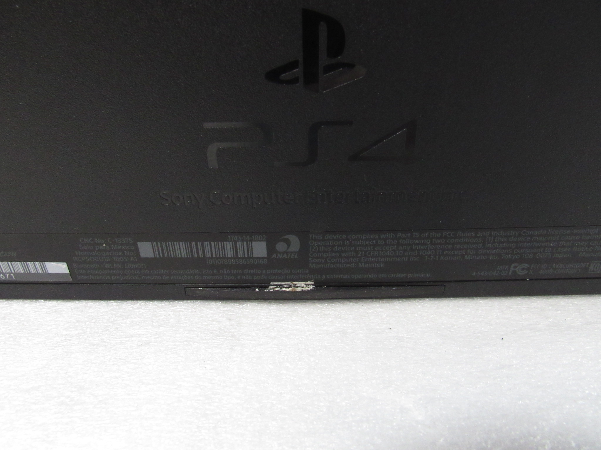 Sony PlayStation 4 CUH-1115A 500GB Black Original Home Video Game ...