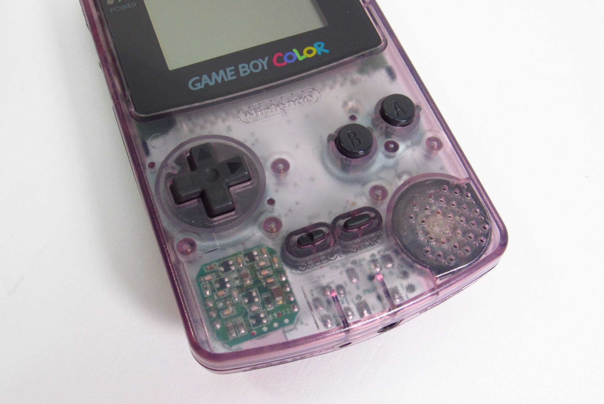 Nintendo Game Boy Color CGB-001 Portable Video Game Console - Atomic Purple