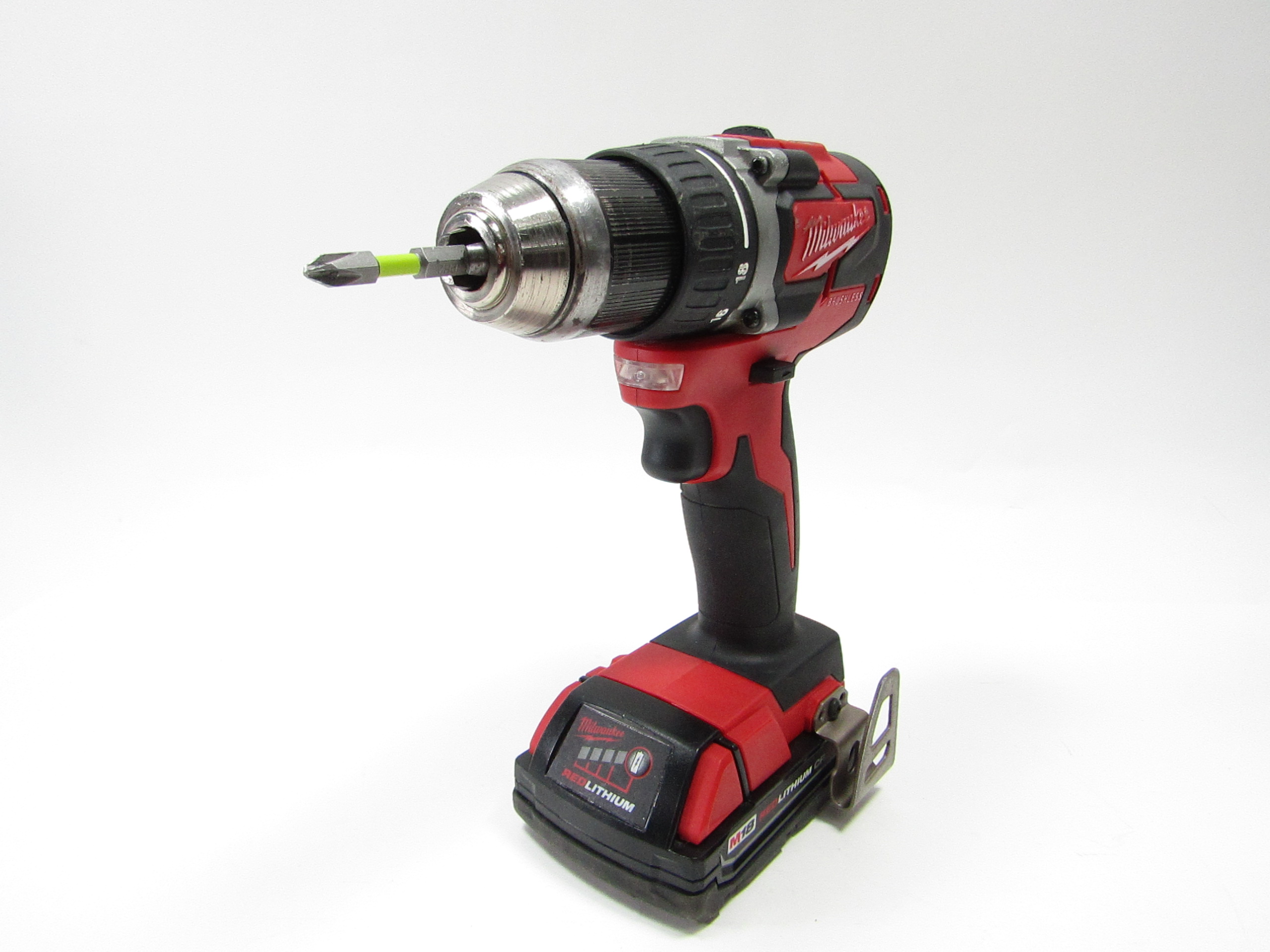 Milwaukee 2801-20 M18 Red Lithium Brushless Cordless 1/2" Drill/Driver 8657