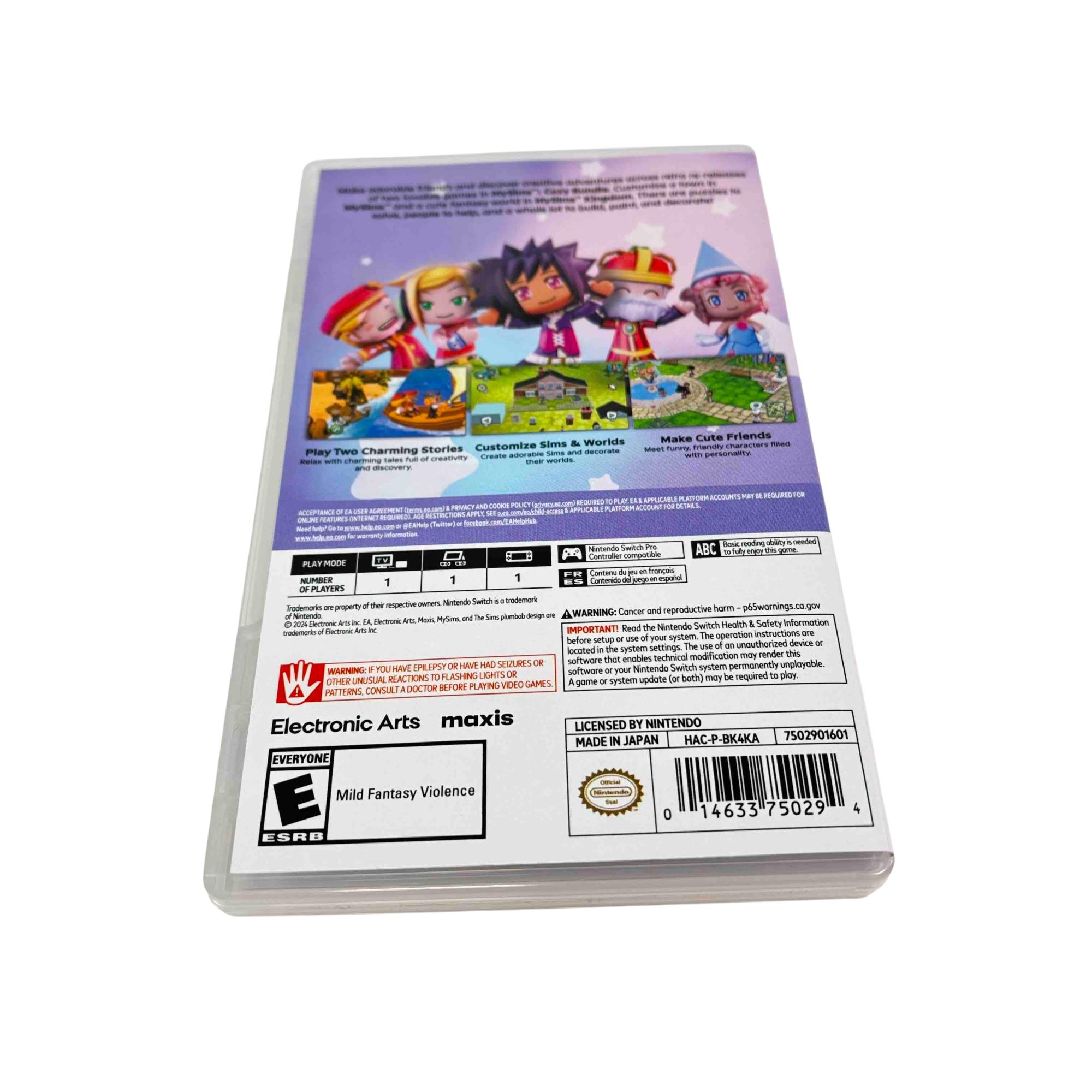 Nintendo Switch MySims Cozy Bundle: MySims / MySims Kingdom Video Game 6970