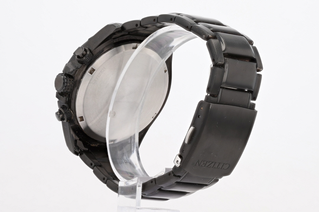 Citizen Weekender 43mm Blue Dial Chronograph Stainless Steel Men's ...