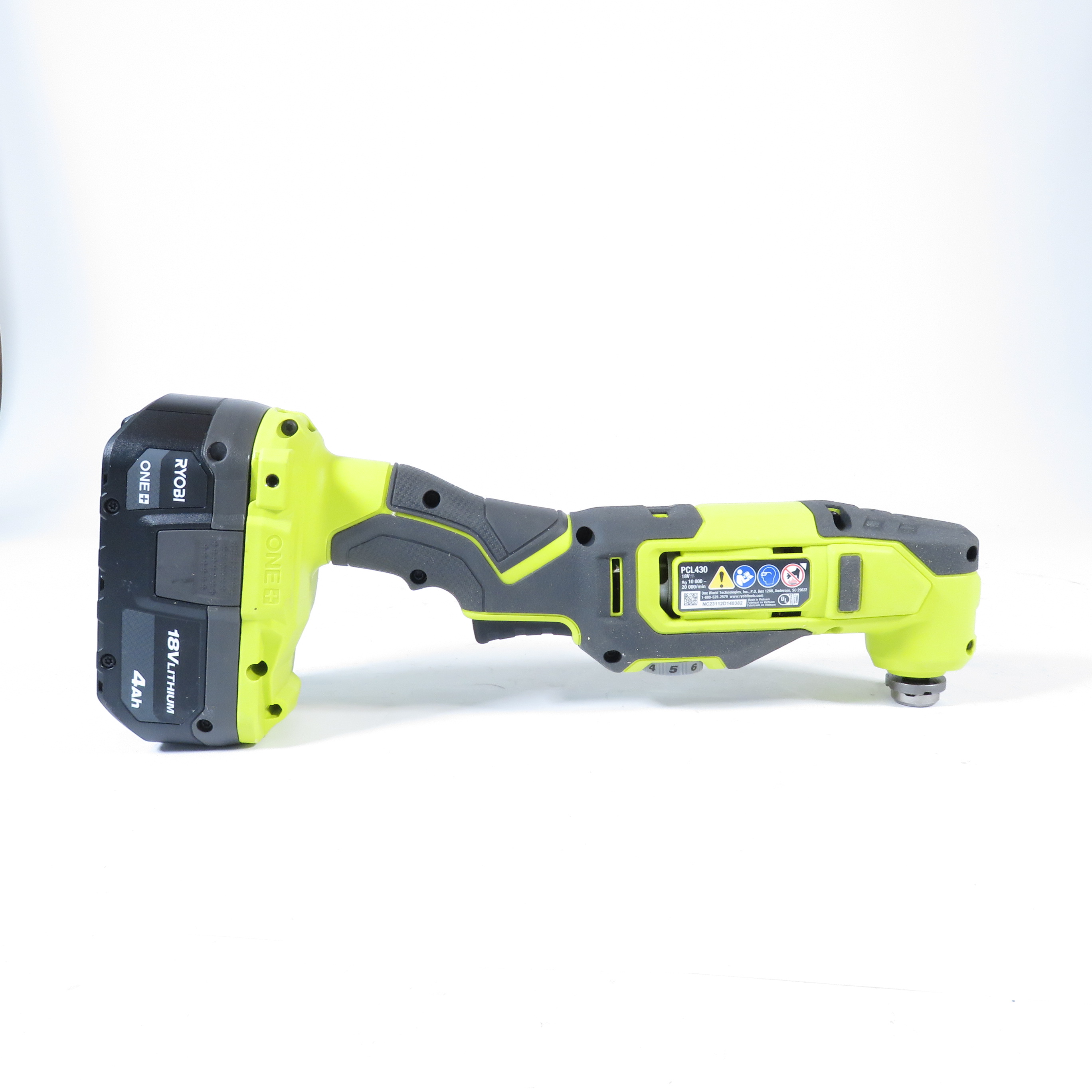 Ryobi PCL430 ONE+ 18-Volt Lithium-Ion Compact Cordless Multi-Tool