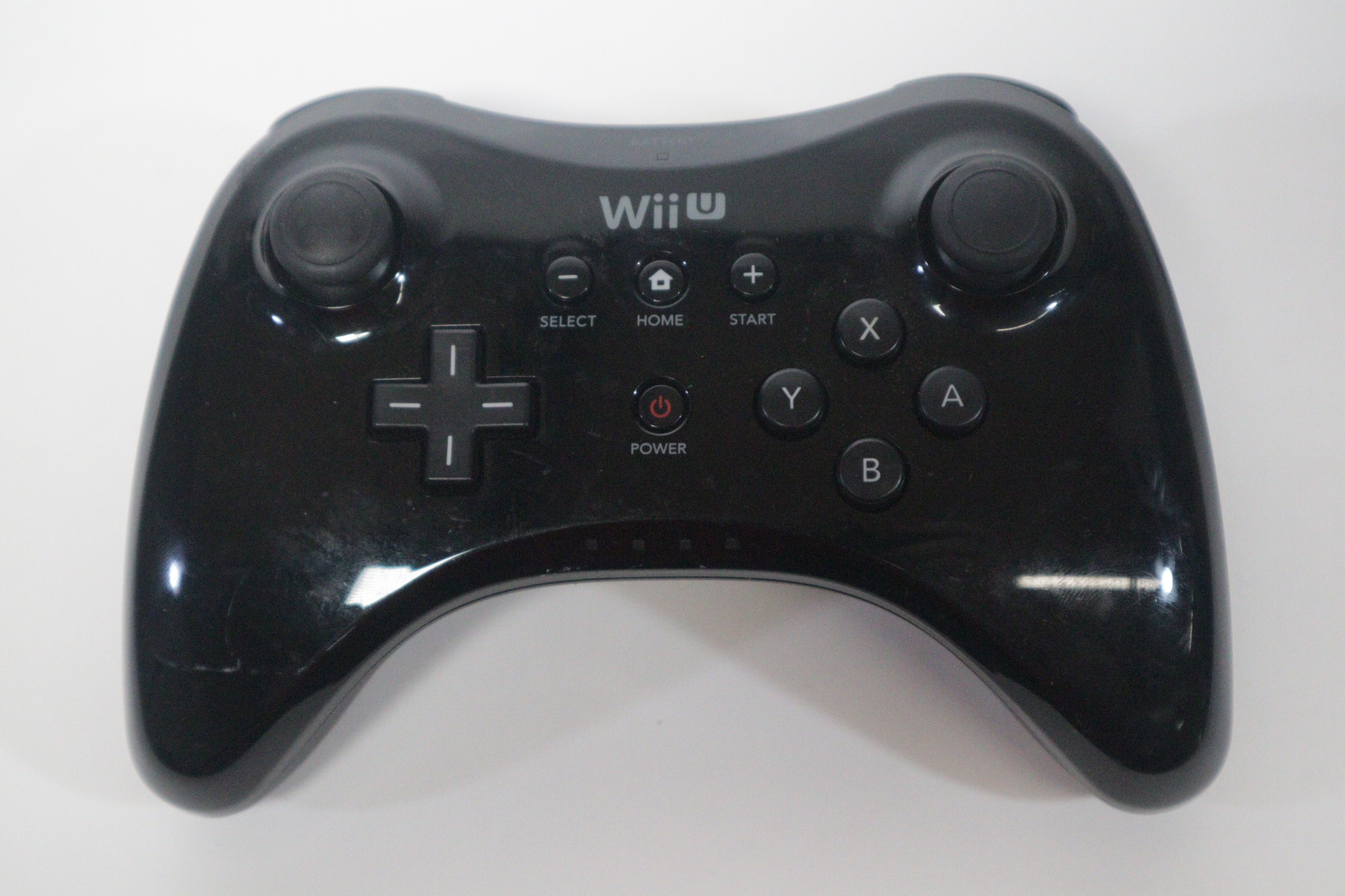 Nintendo WUP-005 Black Wii U Pro Wireless Controller M201