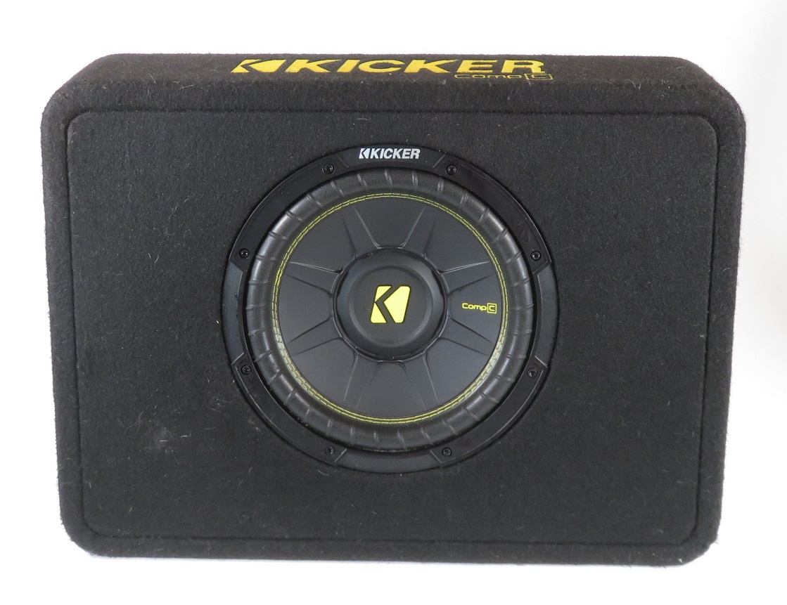 Kicker CompC 44TCWC104 10" 4-Ohm Ported Truck Enclosure Subwoofer
