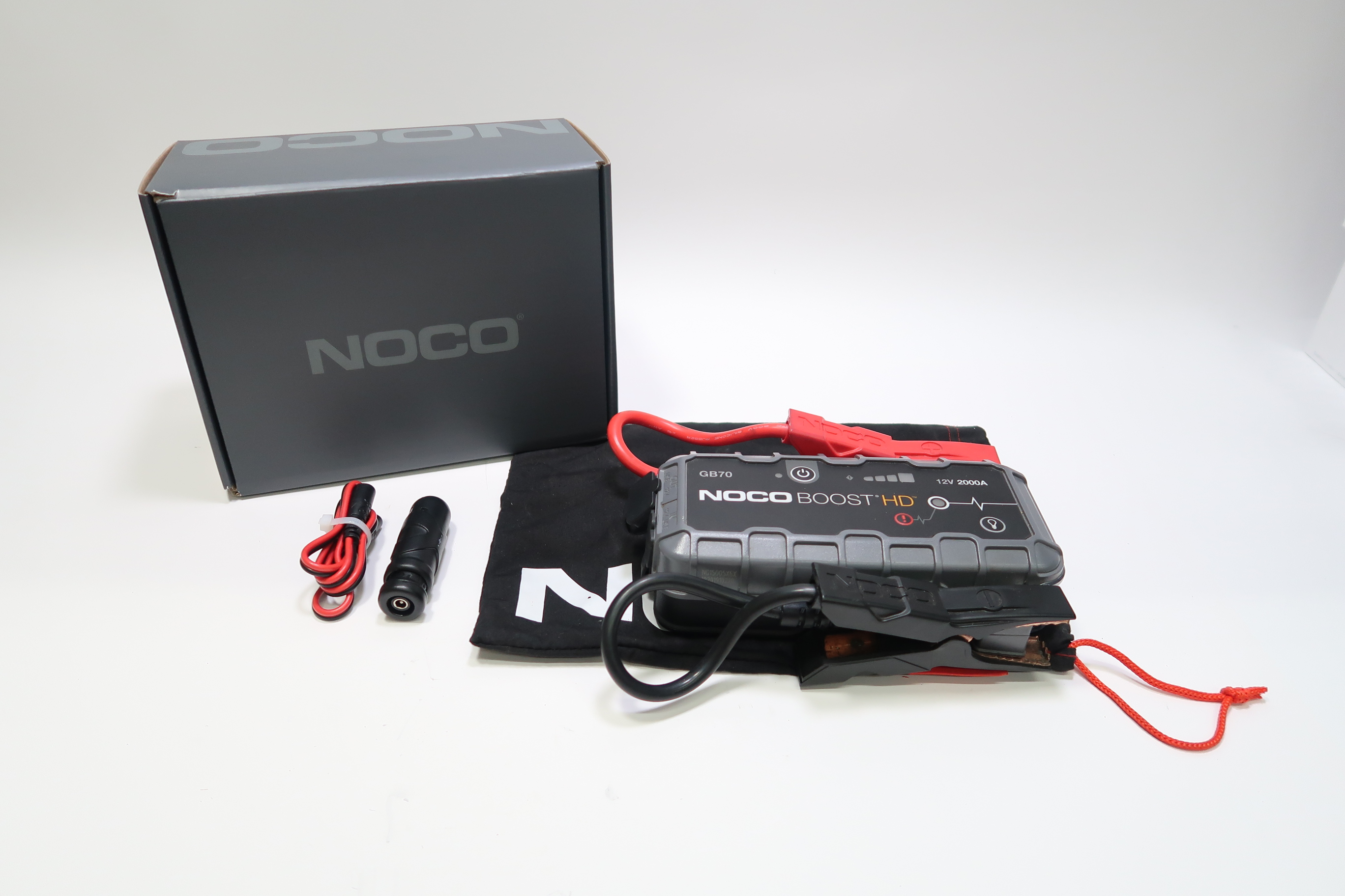 NOCO Boost HD GB70 2000-Amp 12-Volt UltraSafe Lithium Jump Starter 0919
