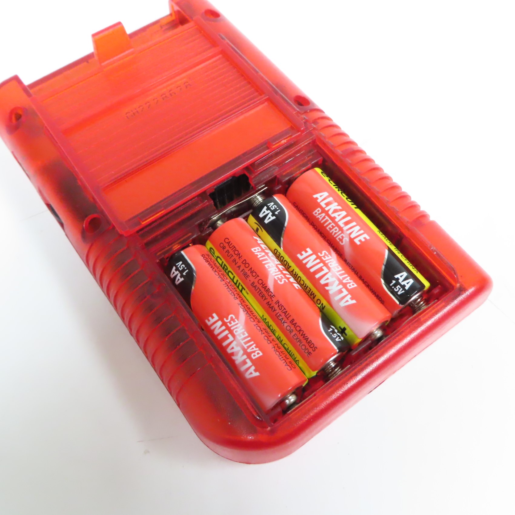 Nintendo DMG-01 Game Boy Portable Game Console - Translucent Red