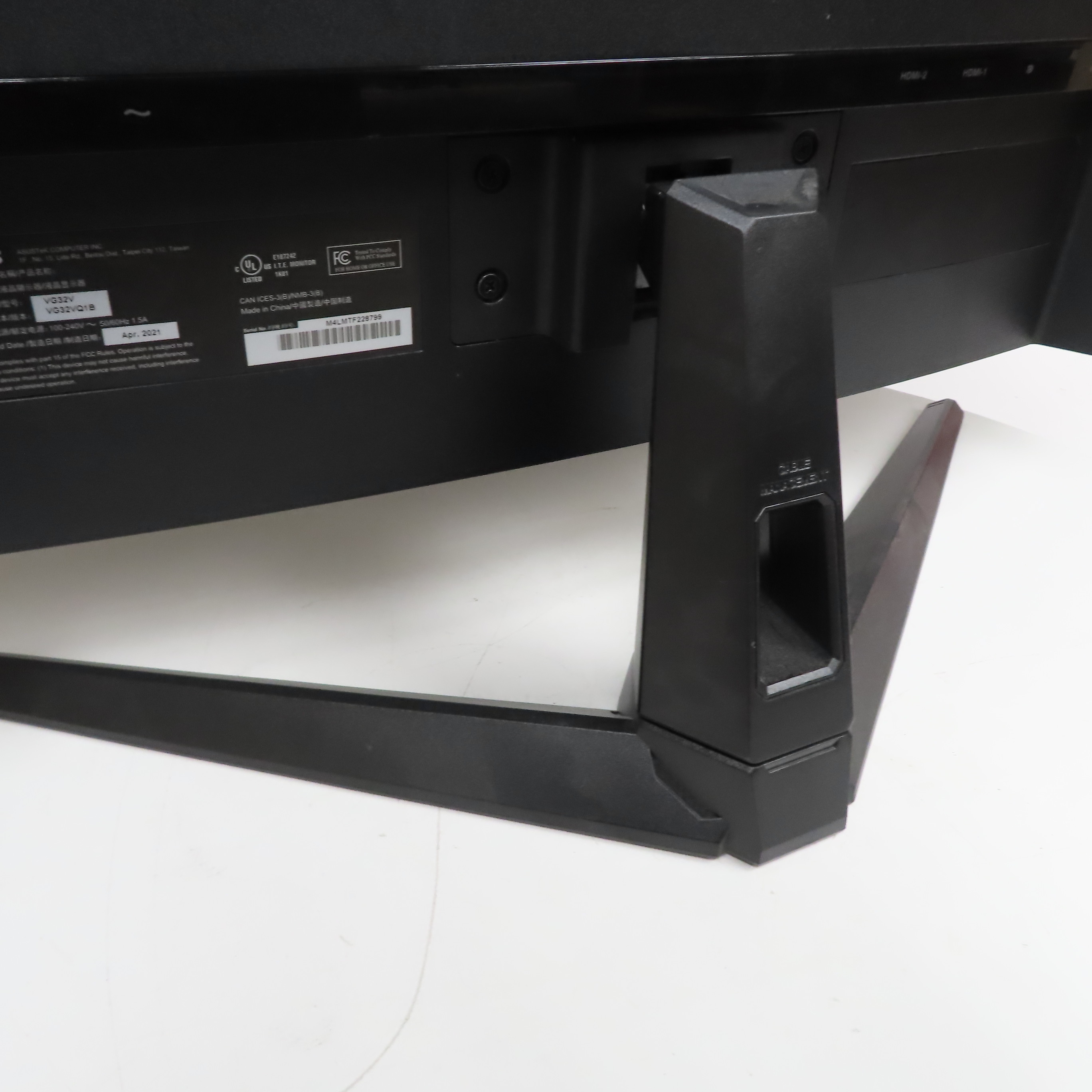 ASUS VG32V TUF Gaming 32" 1440p 144Hz Curved Gaming Monitor (Local Pick ...