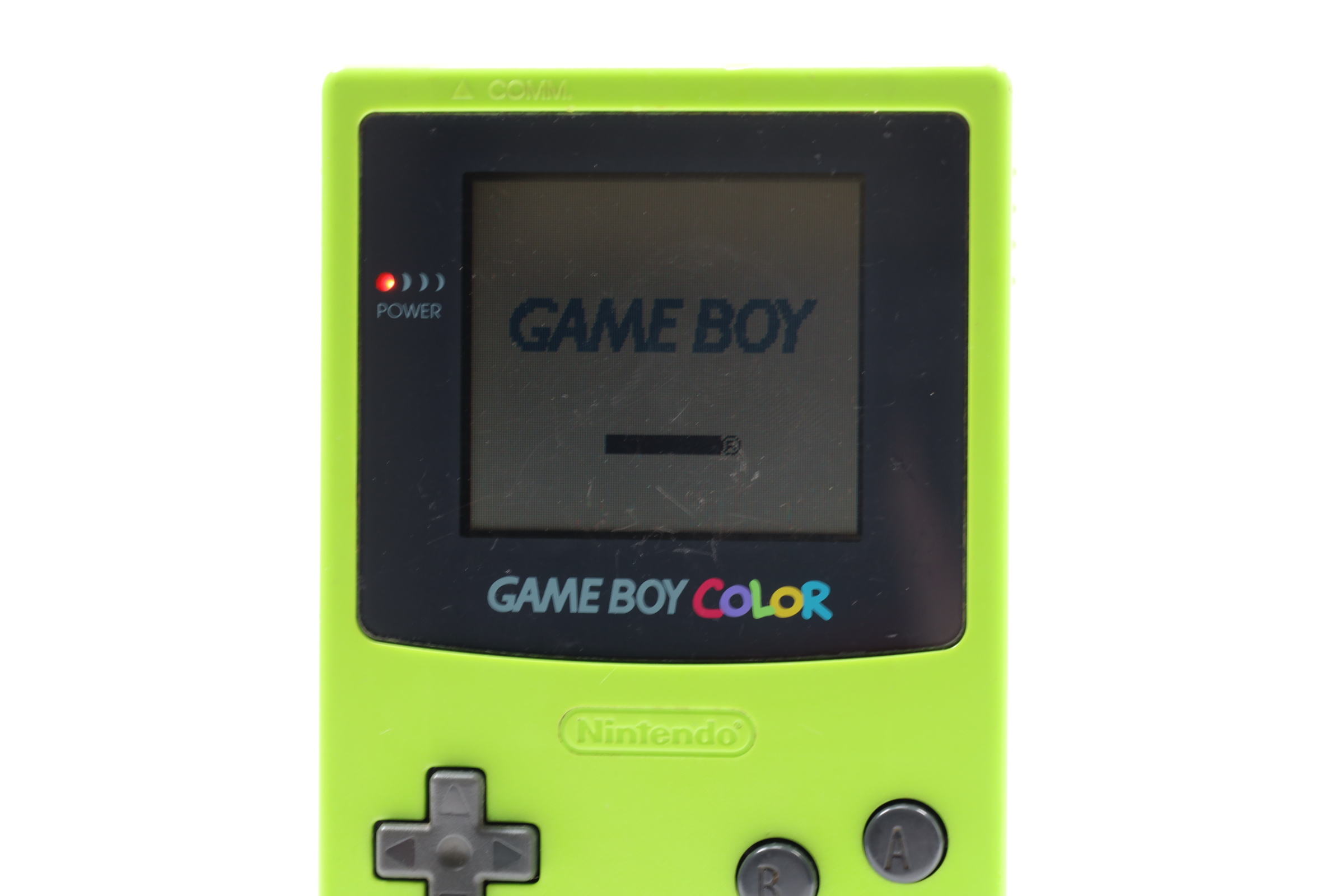Nintendo Game Boy Color CGB-001 Portable Handheld Gaming System - Kiwi