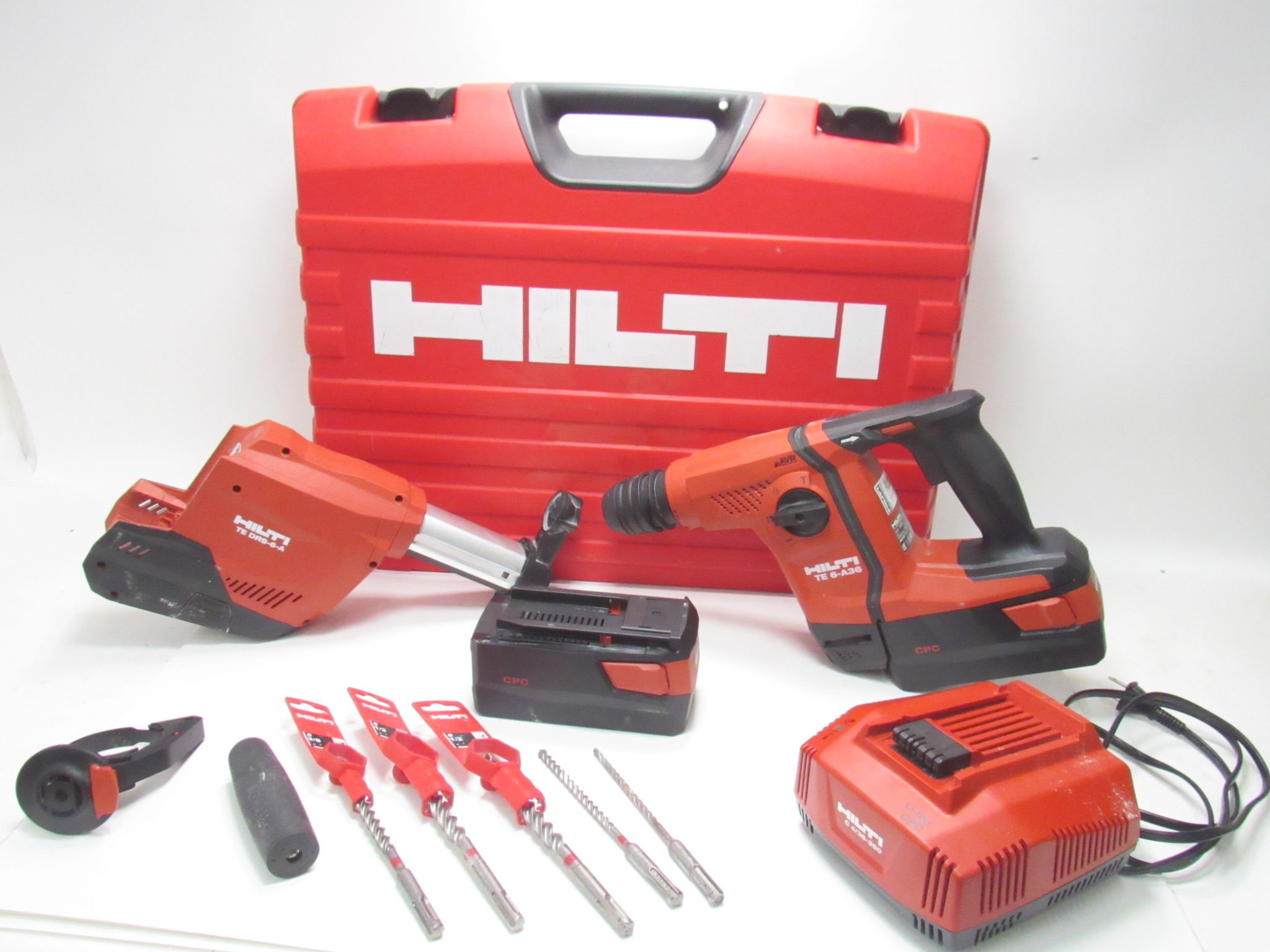 Hilti TE6-A36 TE-DRS-6A Cordless Rotary Hammer Drill Set Kit