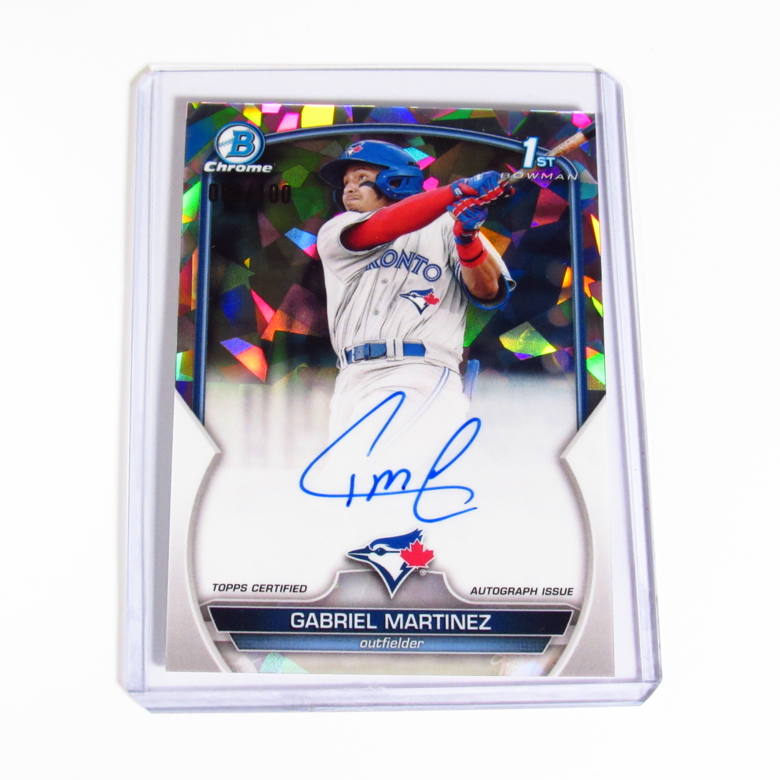 Gabriel Martinez Topps Autograph 2023 Toronto Blue Jays CPA-GMA MLB ...