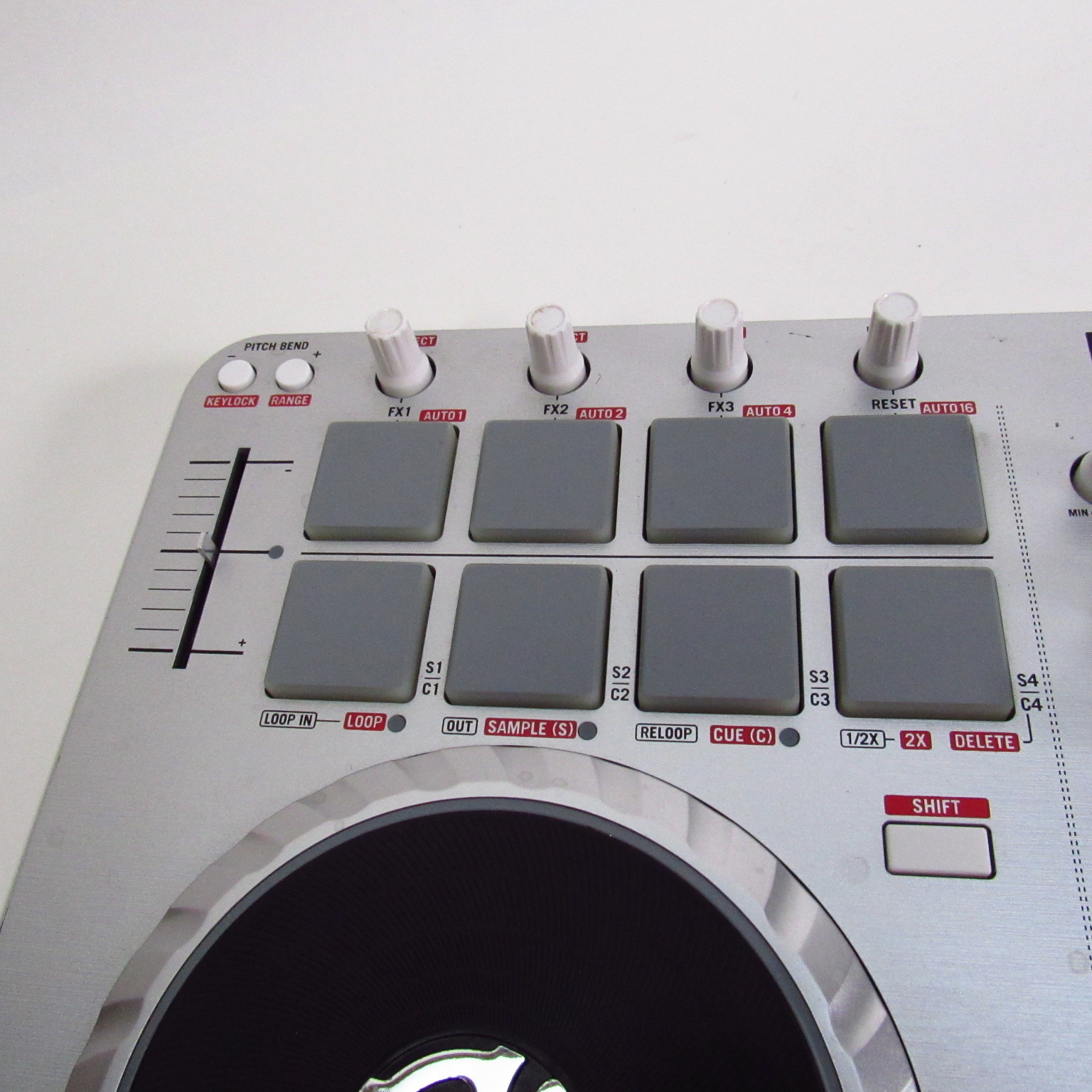Numark Mixtrack II USB DJ Controller - Silver/White