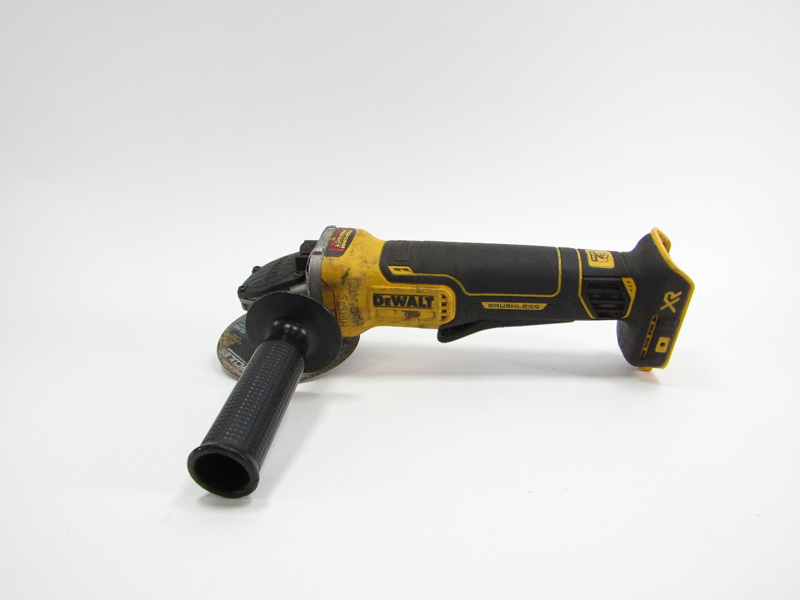 DEWALT DCG413 20V MAX Brushless 4-1/2 in. Paddle Switch Small Angle Grinder