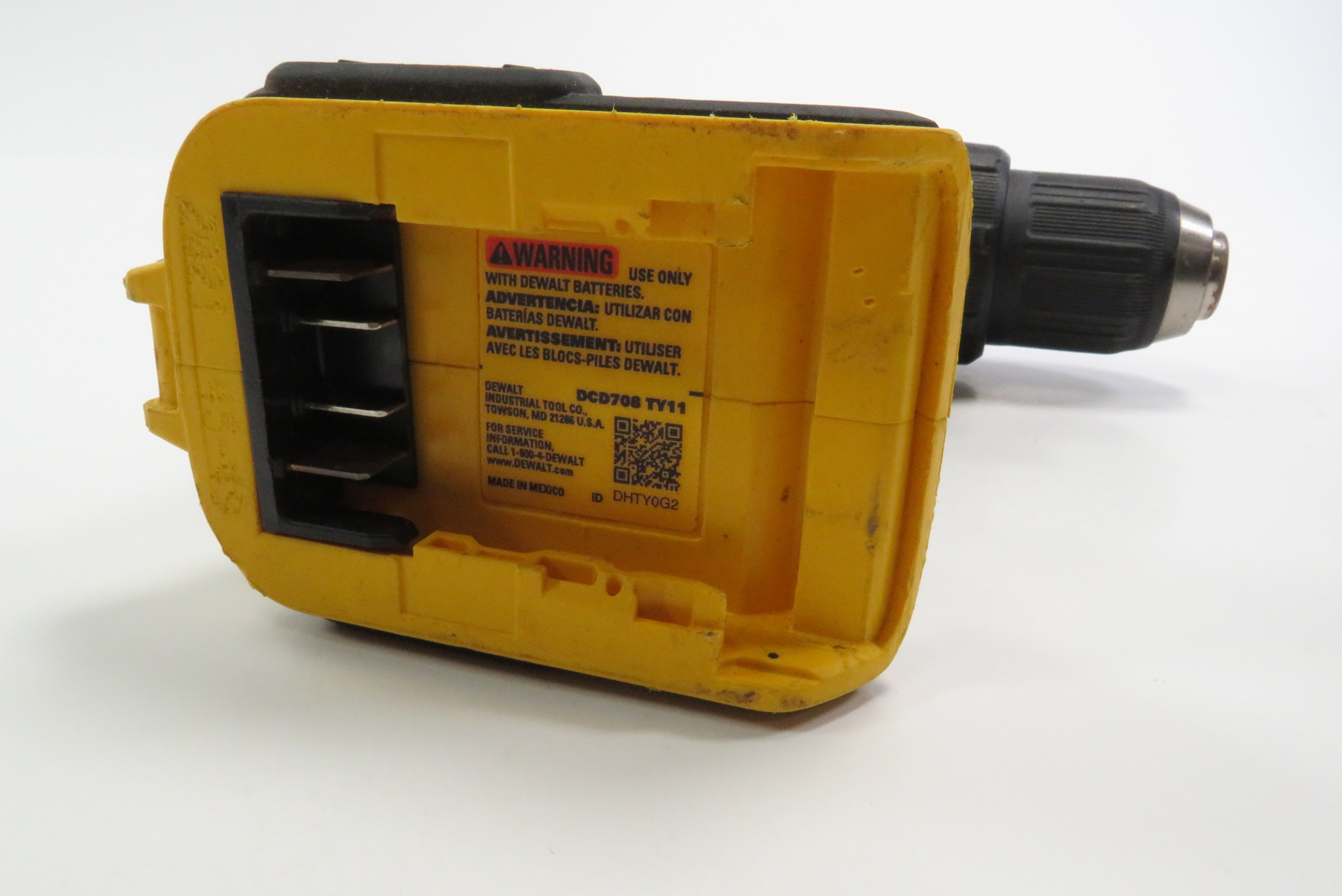 DeWalt DCD708 20V MAX Cordless Brushless Compact 1/2" Drill Driver