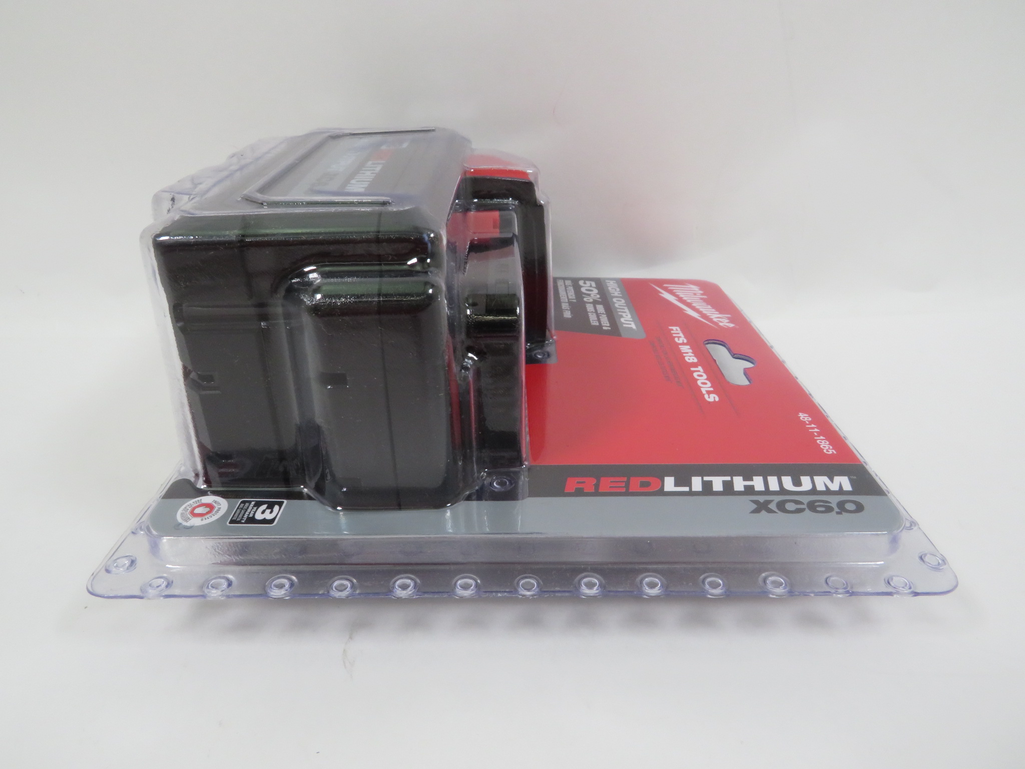 Milwaukee 48-11-1865 M18 Red Lithium XC6.0 Battery