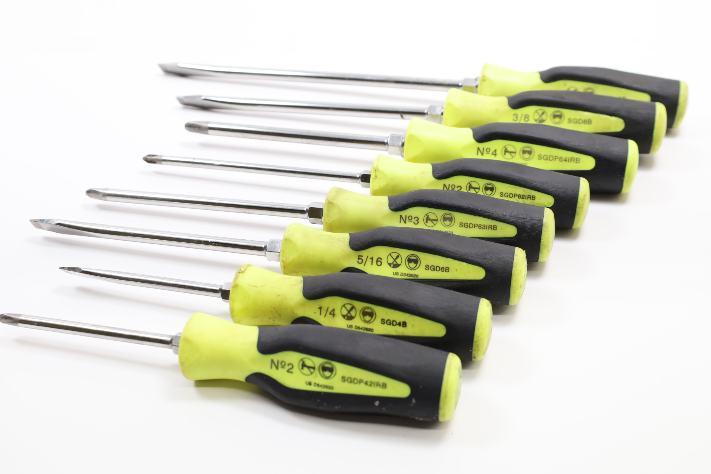 Snap-On Tools Instinct SGDX120BHV 12-Piece Soft Grip Combination ...