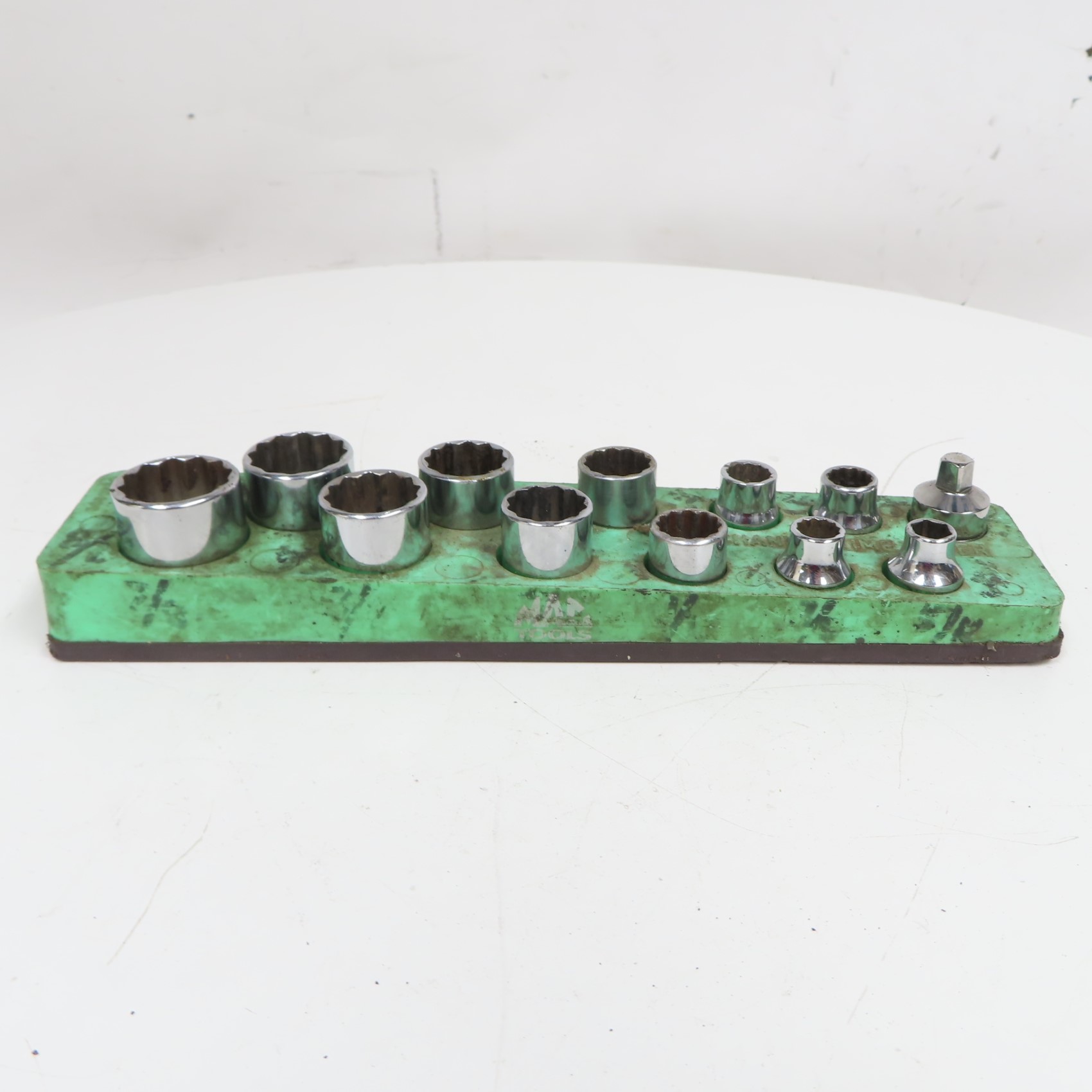 Snap-on Tools F281 12-Piece 3/8" Drive SAE Shallow Socket Set