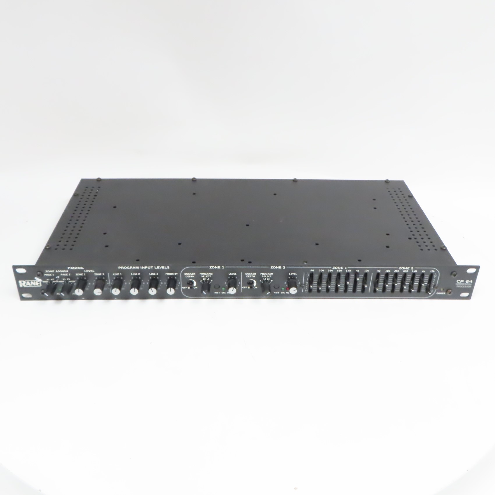 Rane Corporation CP 64 Rack-Mount Commercial Preamplifier Processor