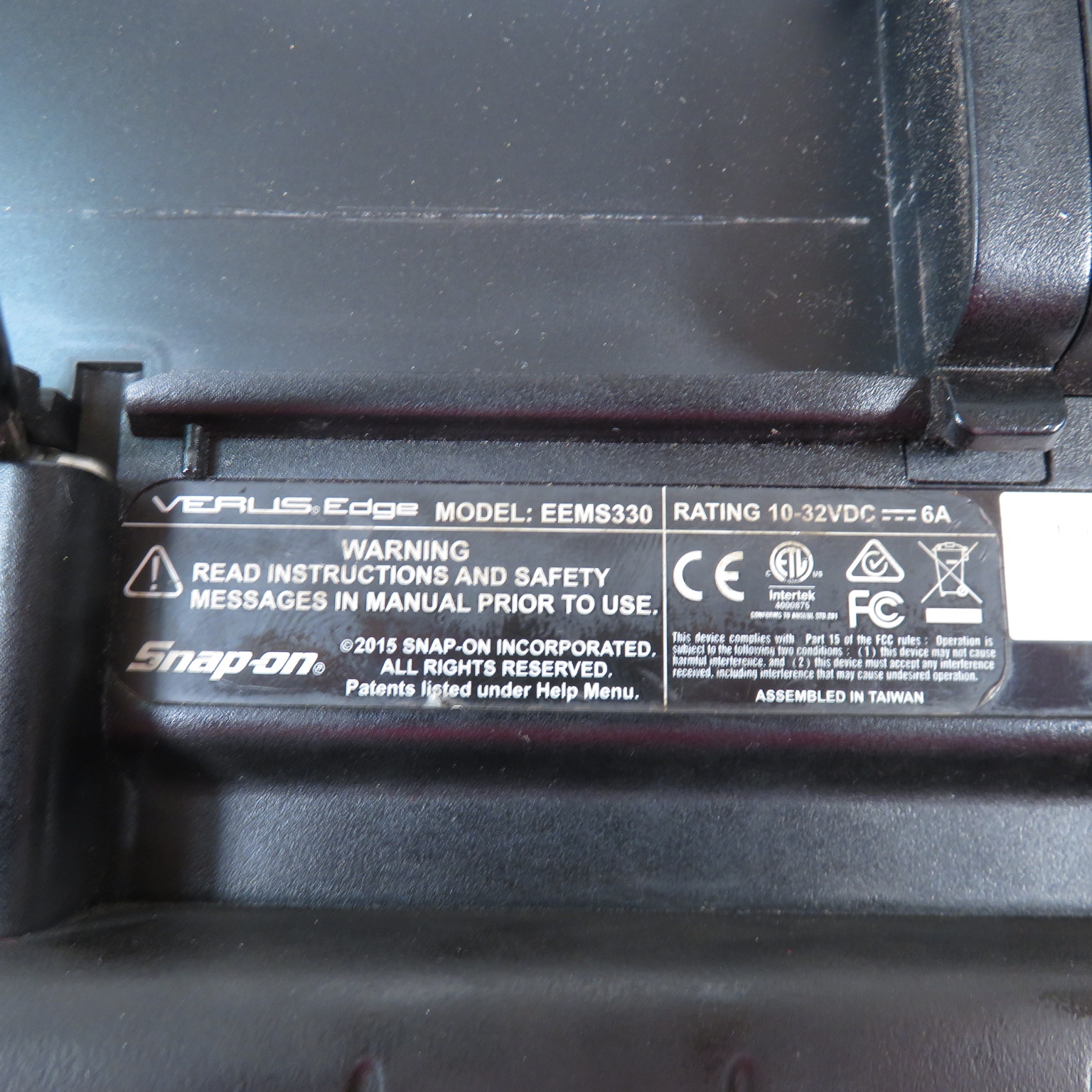 Snap-on Tools VERUS Edge EEMS330 20.4 Domestic/Asian/Euro Diagnostic ...