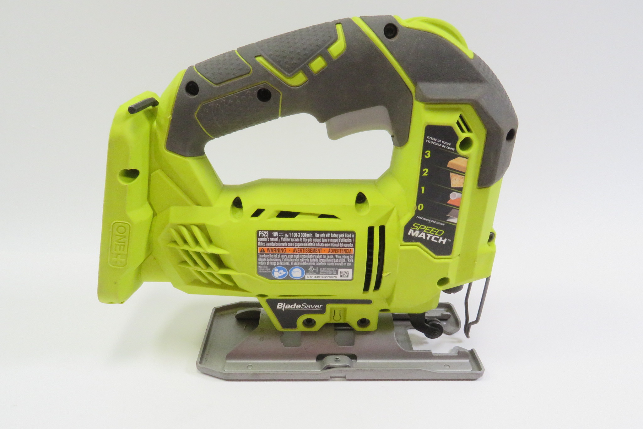 Ryobi P523 ONE+ 18V Cordless Jig Saw