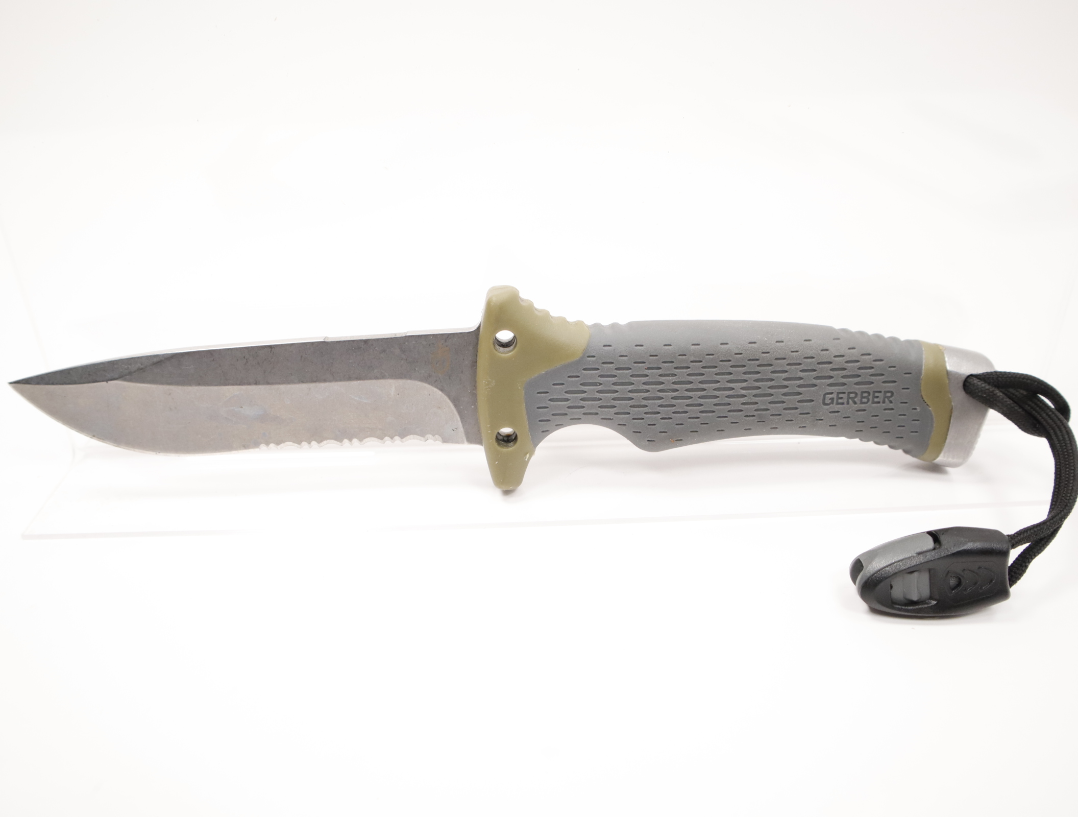 Gerber Gear Ultimate Outdoors Fixed Blade Survival Knife 4.75 ...