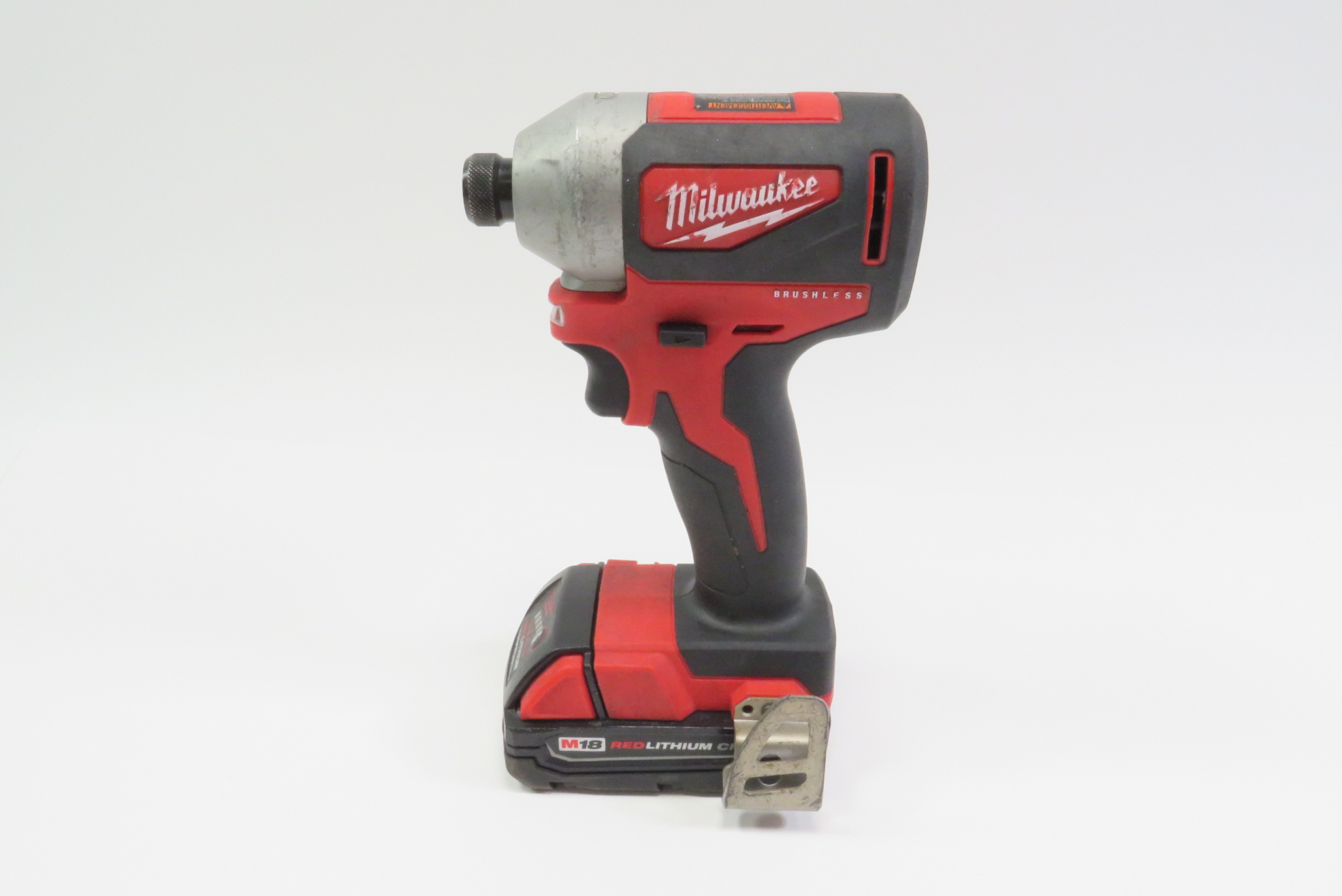 Milwaukee 2850-20 M18 18V Lithium-Ion Brushless Cordless 1/4" Impact Driver