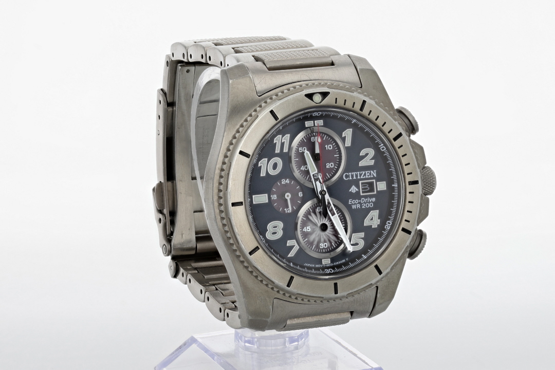 Citizen Promaster Tough 44mm Gray Dial Chronograph Stainless Steel Men ...