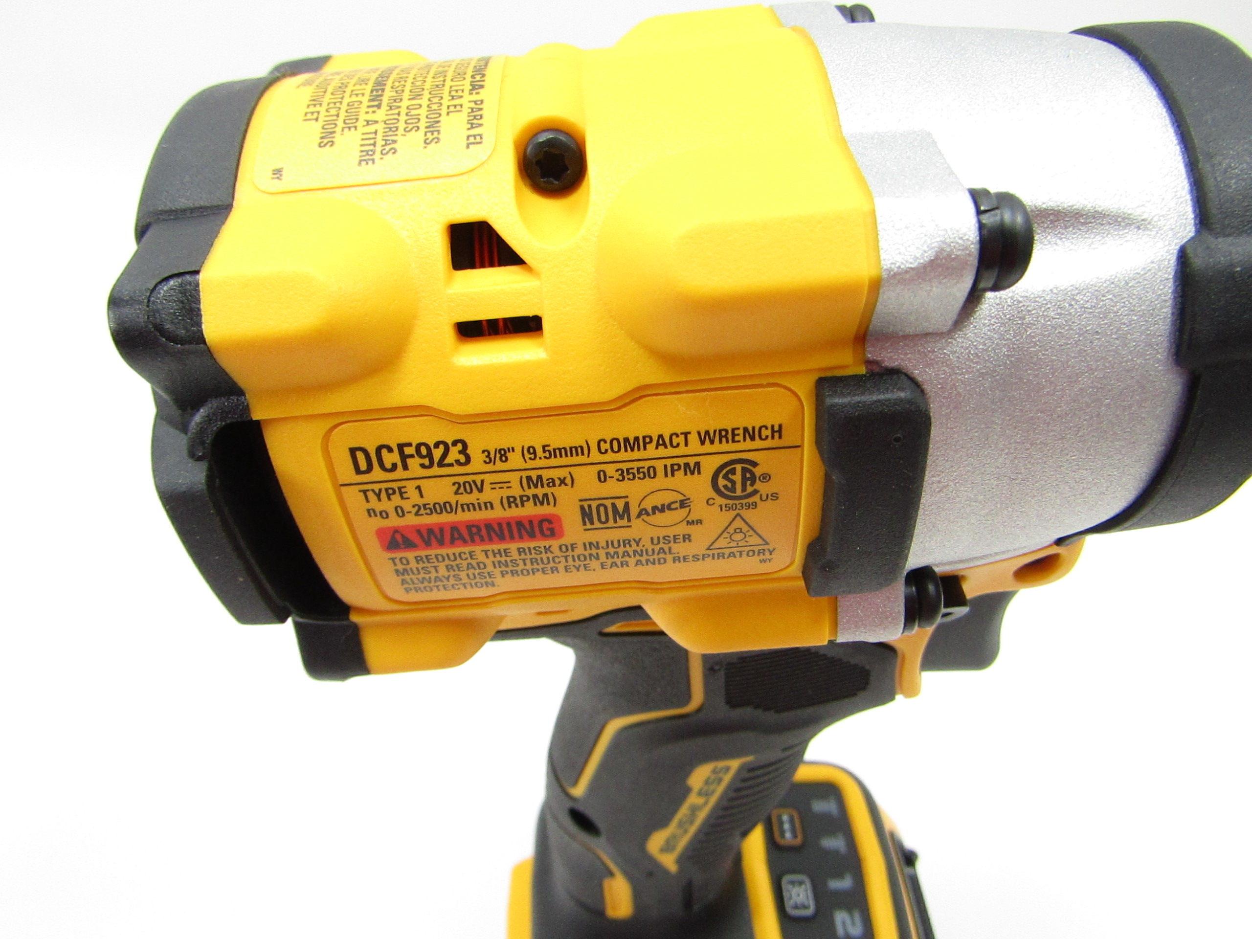 DeWALT DCF923 ATOMIC Compact Series 20V MAX 3/8 in. Impact Wrench