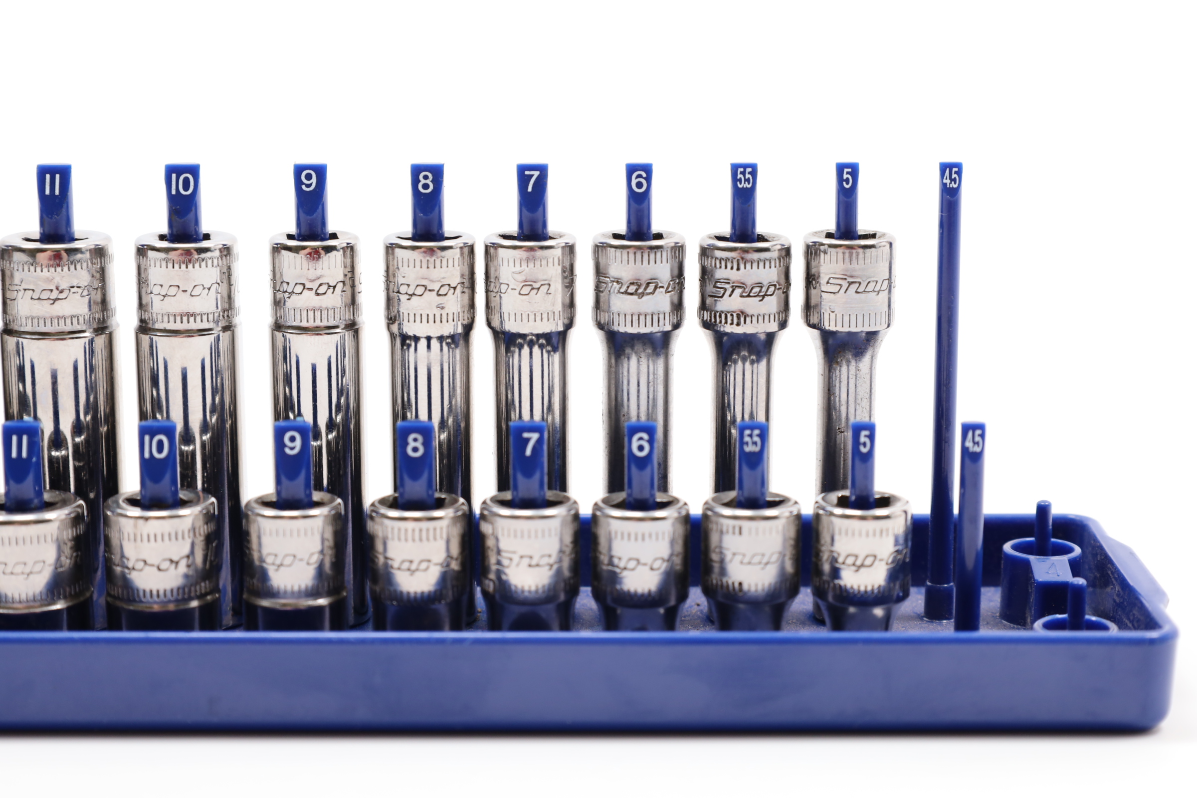 Snap-On Tools 24-Piece 1/4" Metric 112STMMY Deep + 112TMMY Shallow ...