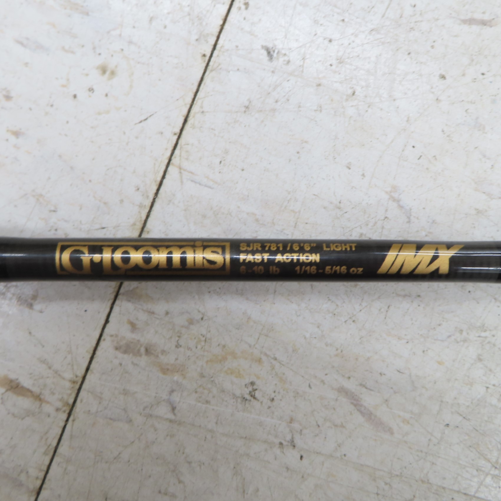 G. Loomis IMX SJR 781 6'6'" Fast Action Spinning Rod (Local Pick-Up Only)