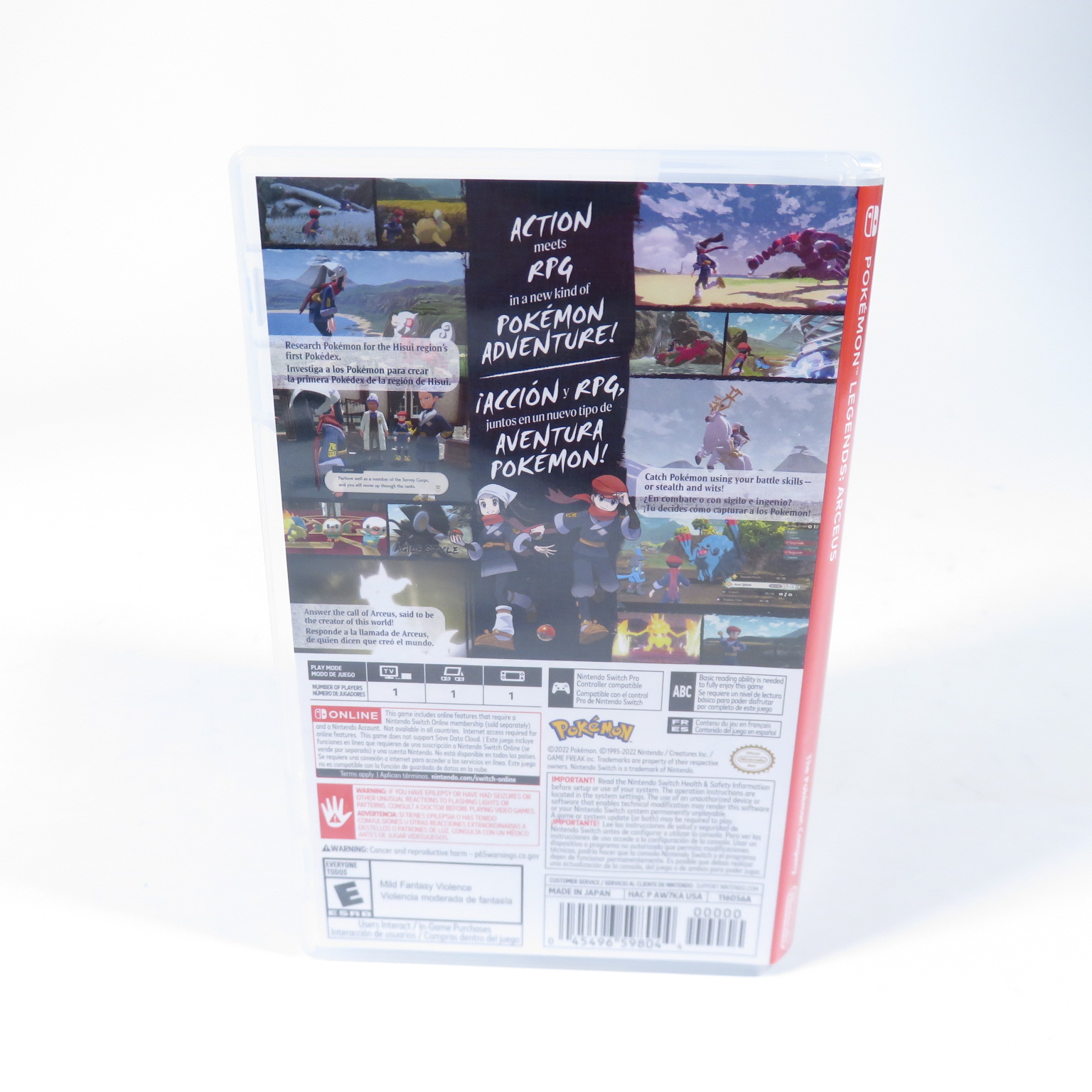 Pokemon Legends: Arceus Video Game for the Nintendo Switch
