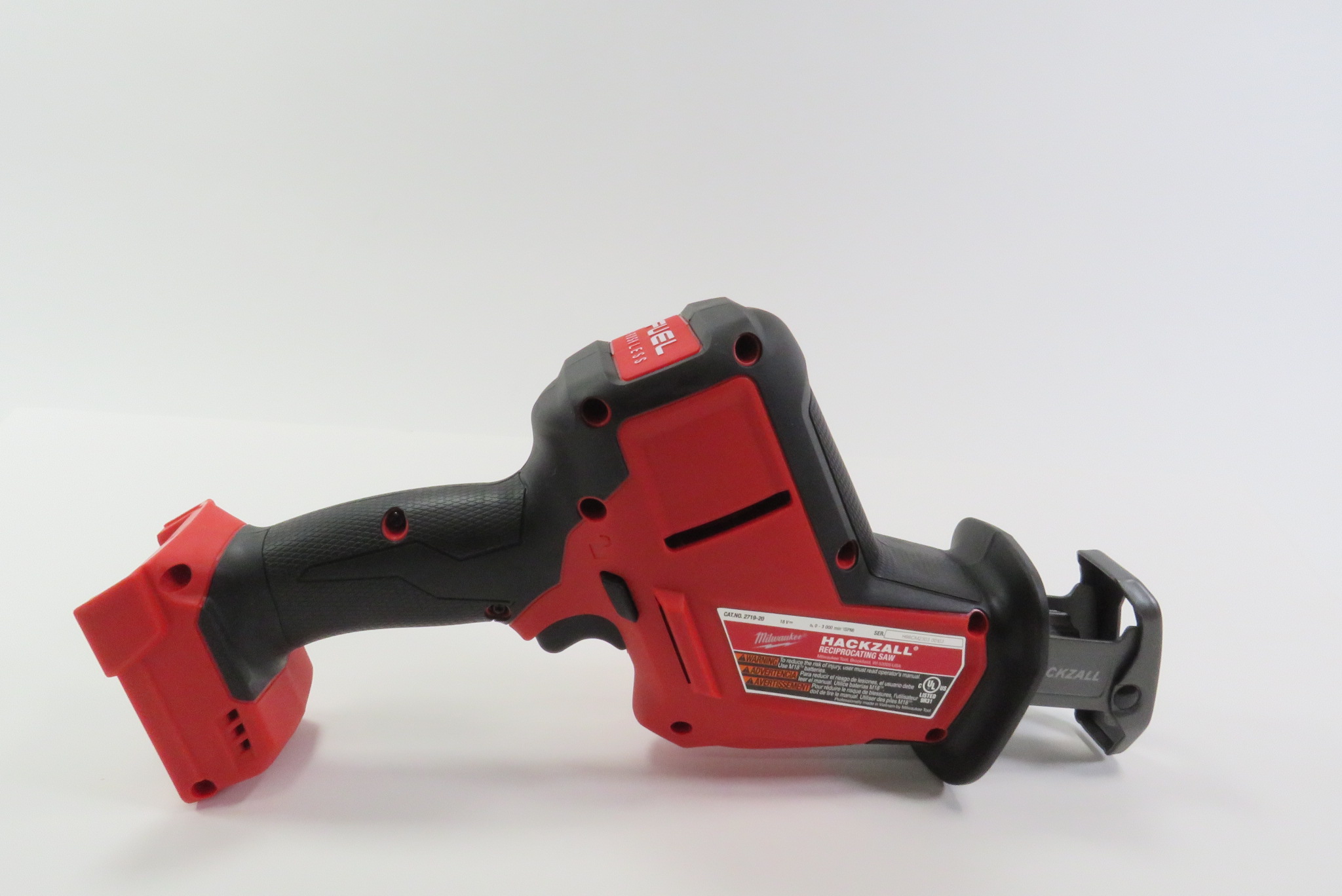 Milwaukee 2719-20 M18 FUEL HACKZALL Brushless Cordless Reciprocating ...