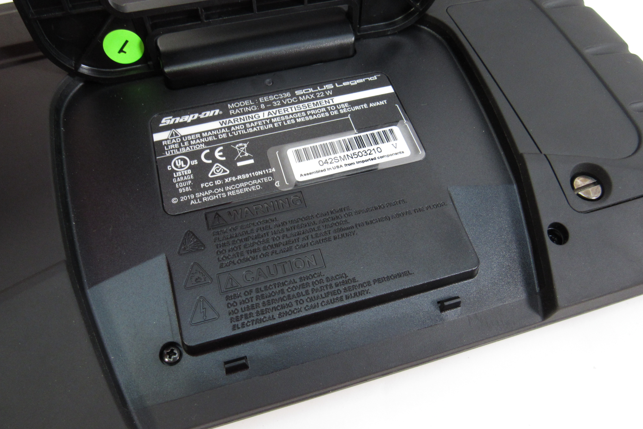 Snap-on Tools SOLUS Legend EESC336 Automotive/Vehicle OBDII Diagnostic ...