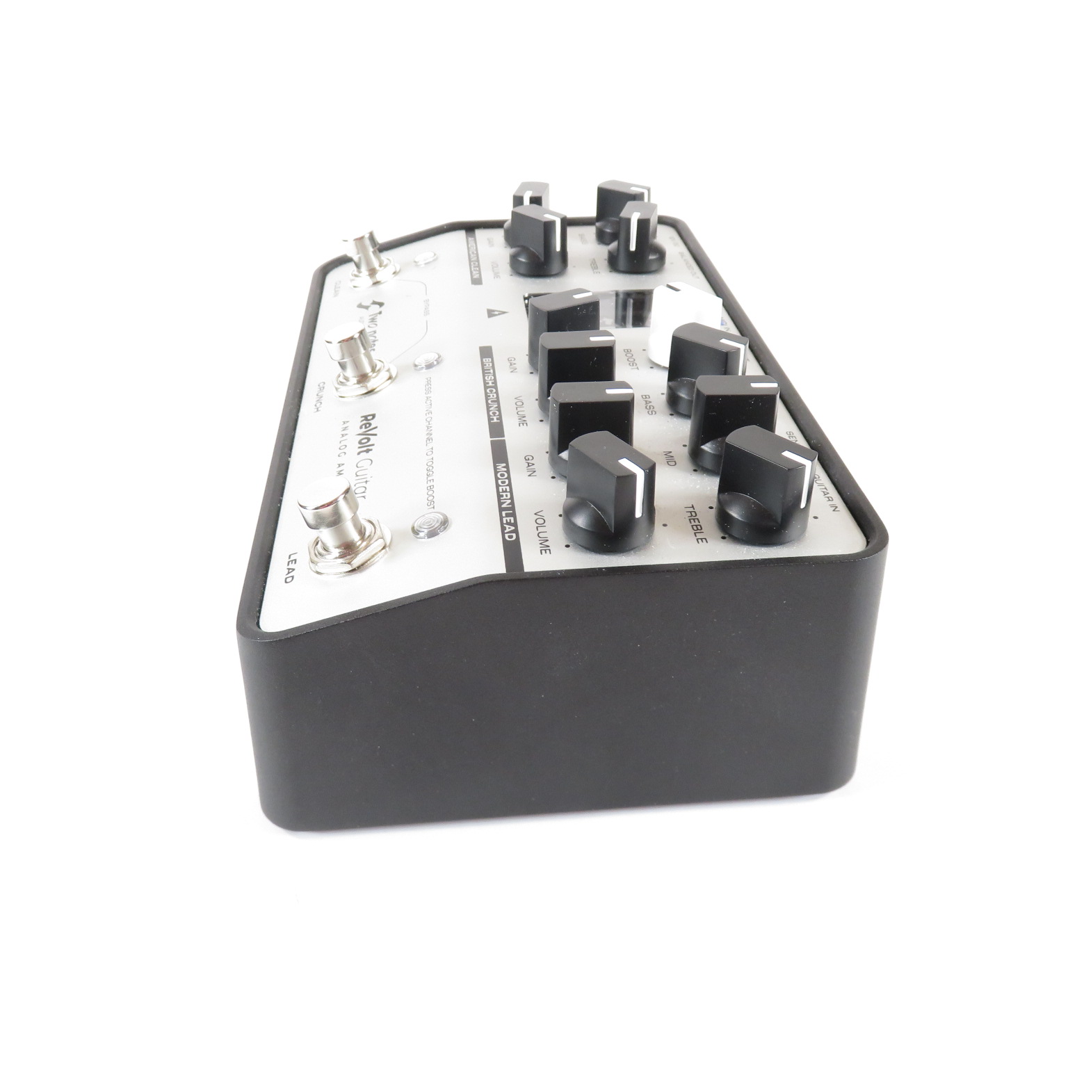 Two Notes ReVolt All-Analog 3-Channel Guitar Amp Simulator Pedal